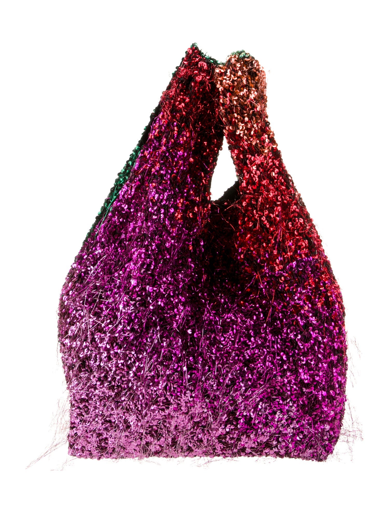 Ashish Sequins Top Handle Bag - Pink Handle Bags, Handbags - WI521770 ...