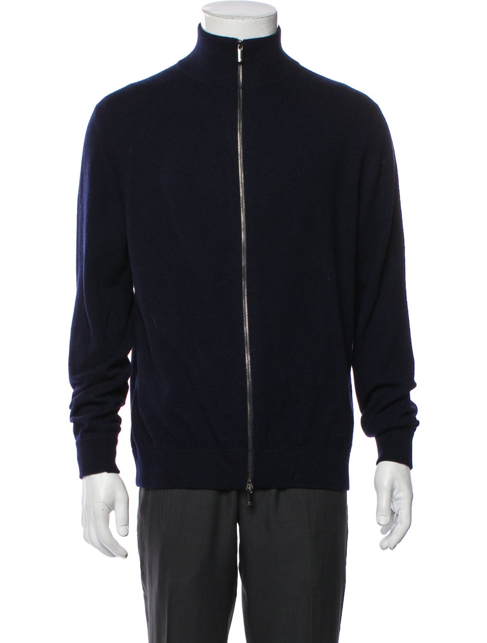 Massimo Alba Cashmere Bomber Jacket - Blue Outerwear, Clothing ...
