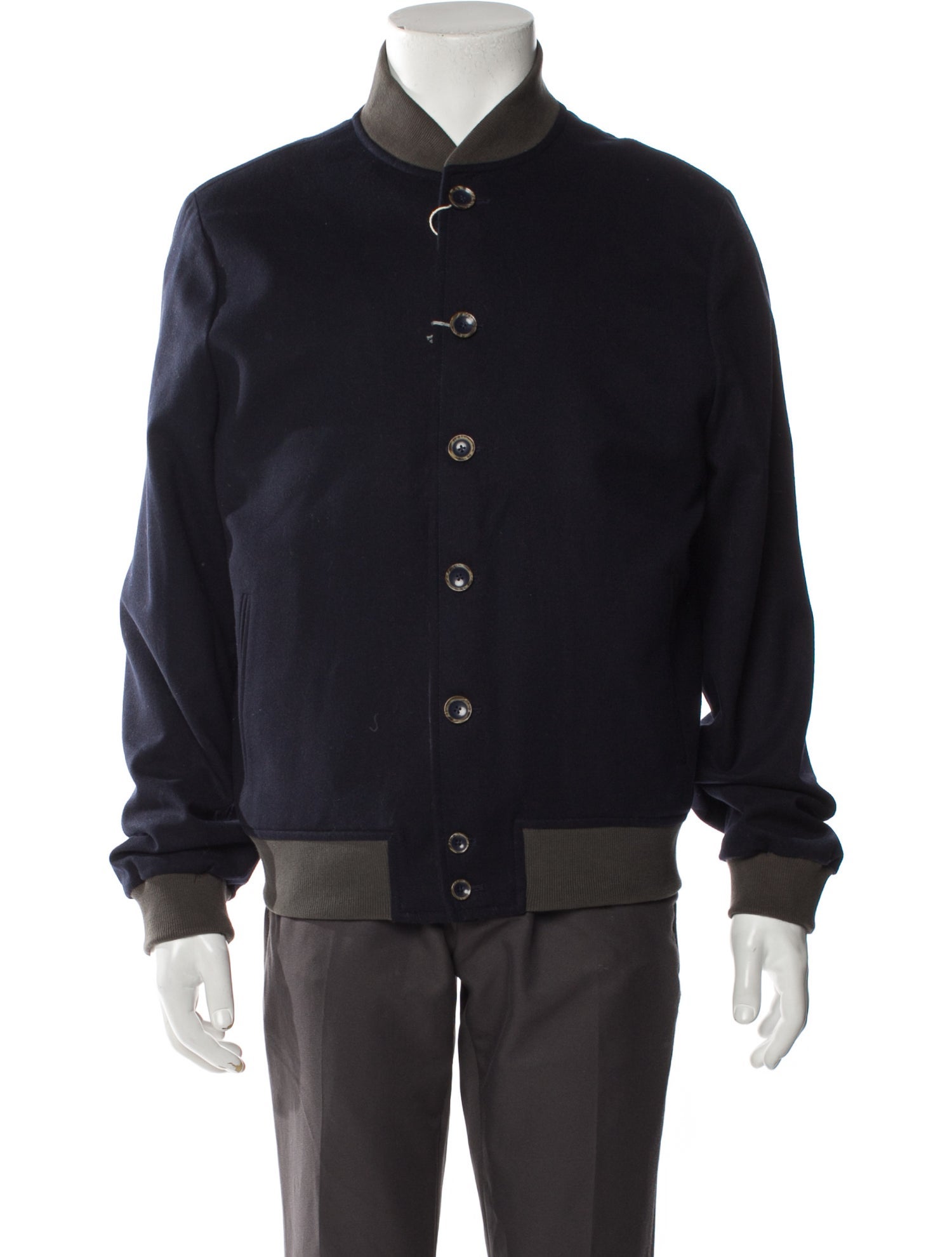 Iesse Varsity Jacket - Blue Outerwear, Clothing - WIESP20008 | The RealReal