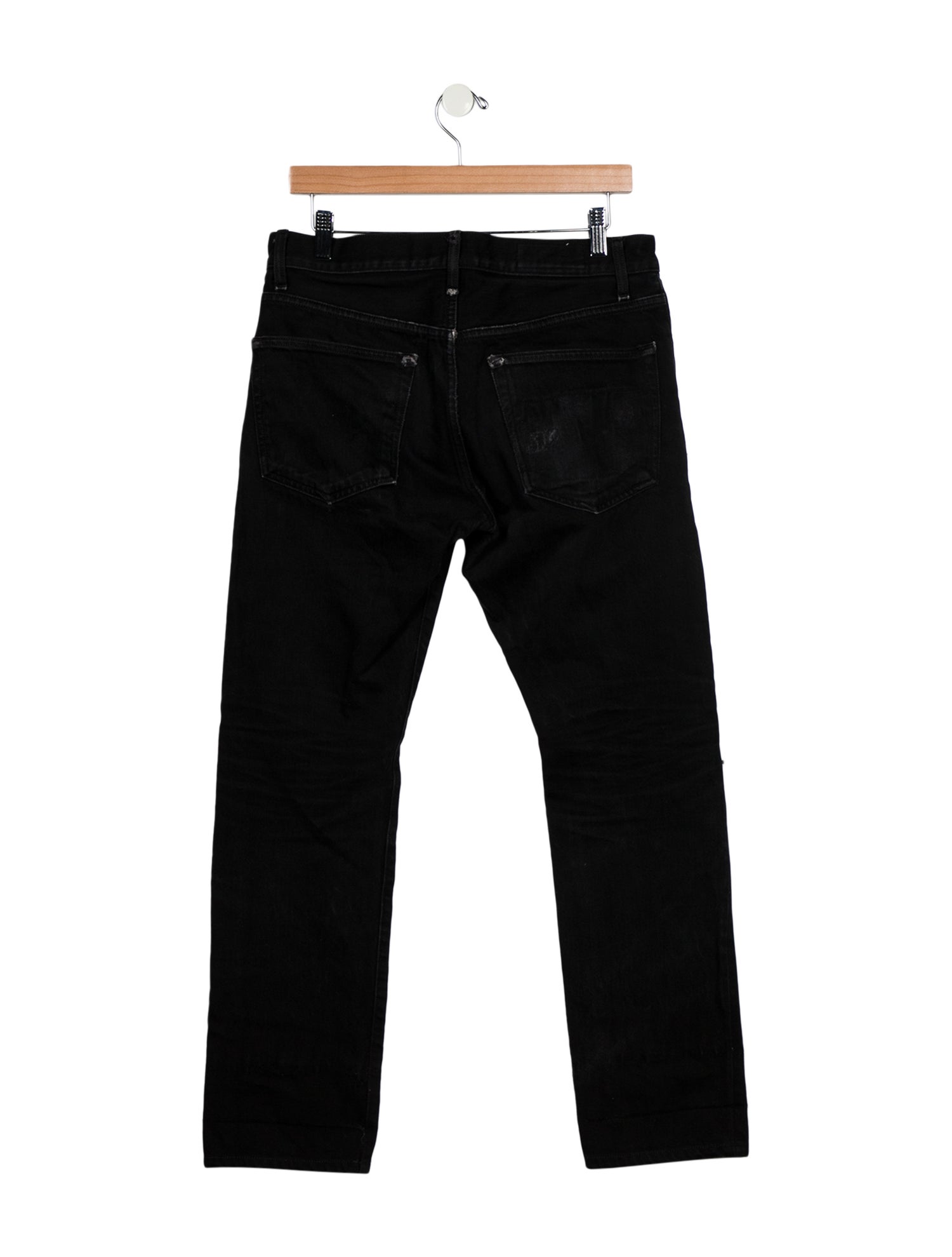 Imogene + Willie Straight-Leg Jeans - Black, 9.75" Rise Jeans, Clothing ...