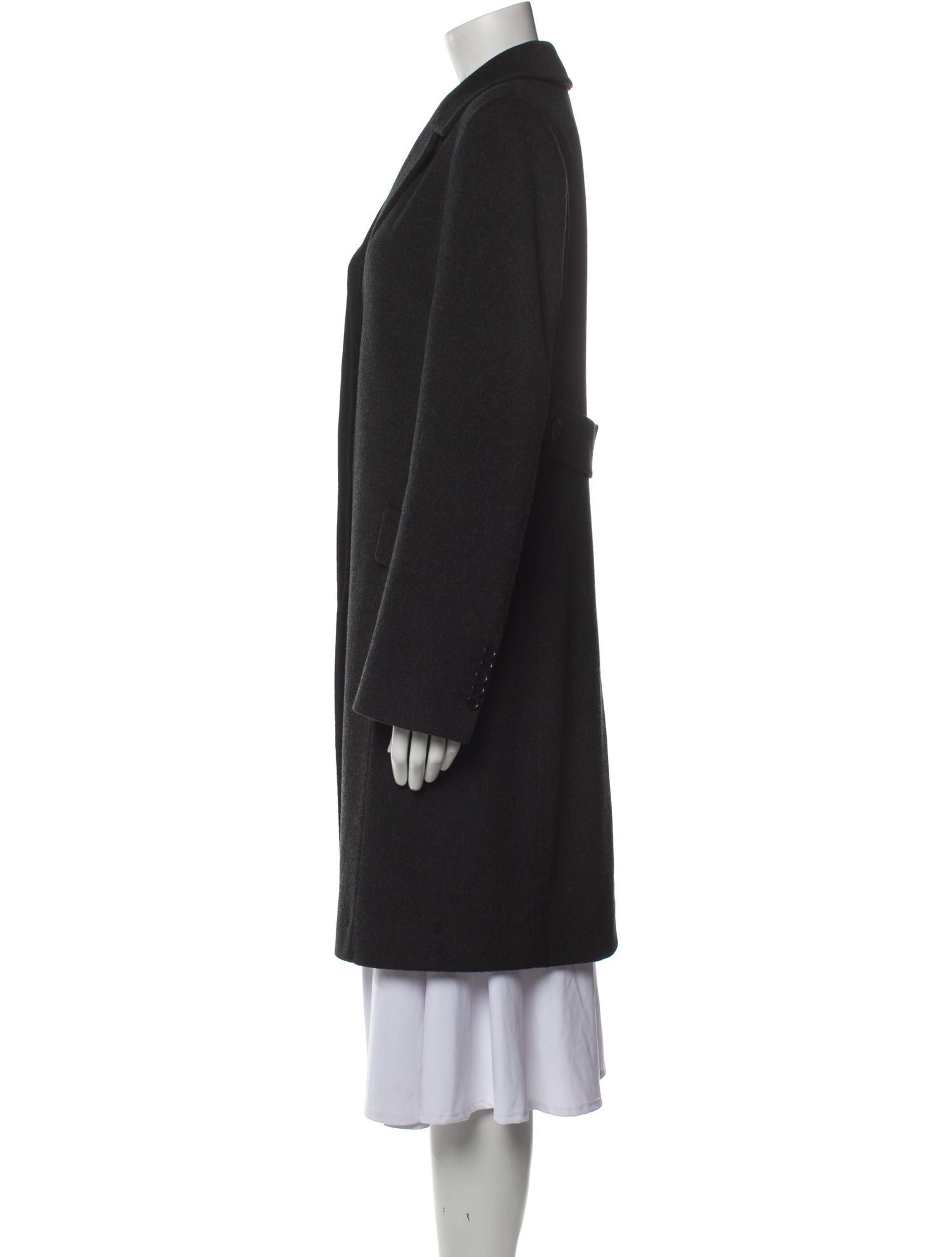 Ing. Loro Piana & C. Virgin Wool Coat - Grey Coats, Clothing - WILPC20231 | The RealReal