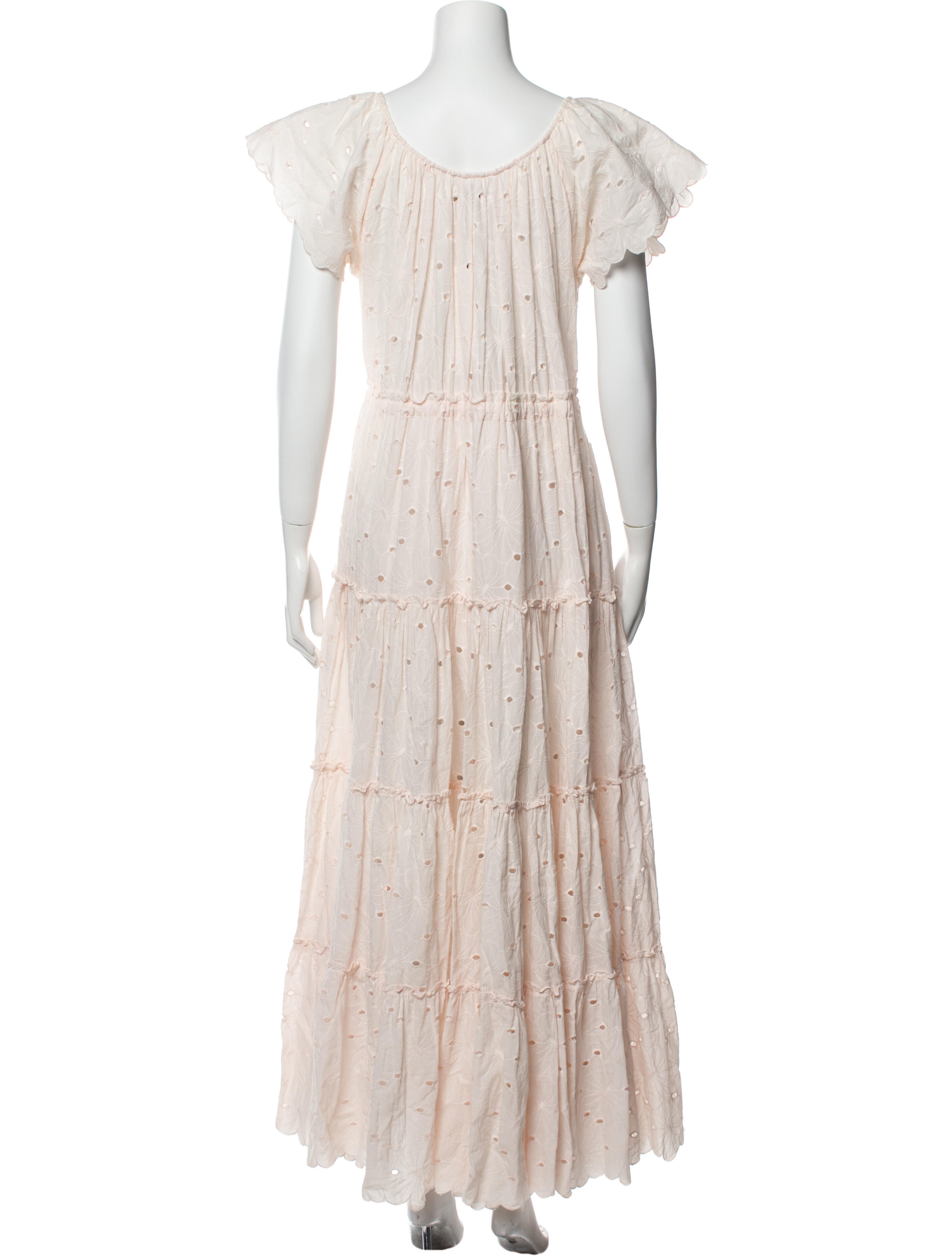 Innika Choo Square Neckline Long Dress - Neutrals Dresses, Clothing ...