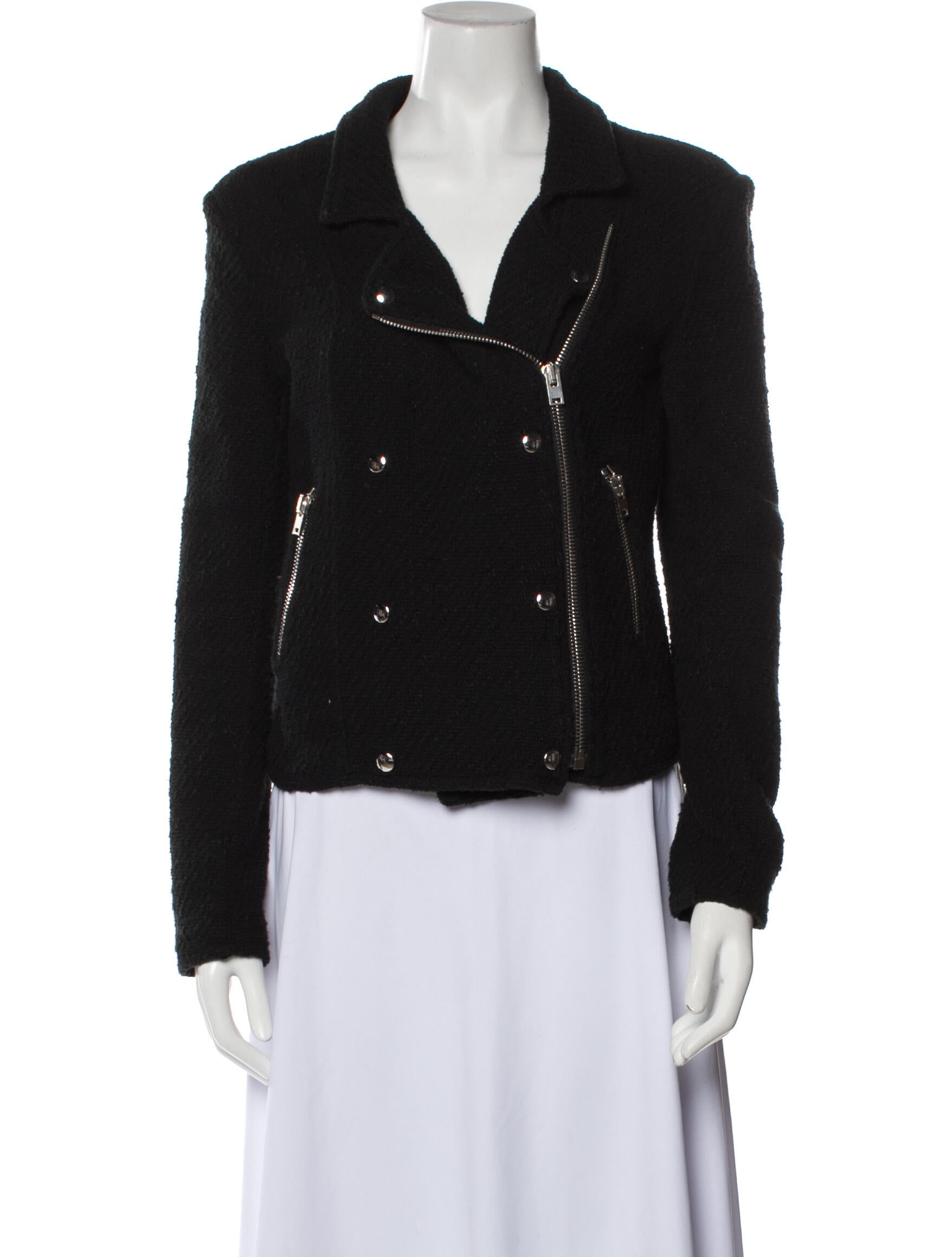 Iro Biker Jacket - Black Jackets, Clothing - WIR123166 | The RealReal