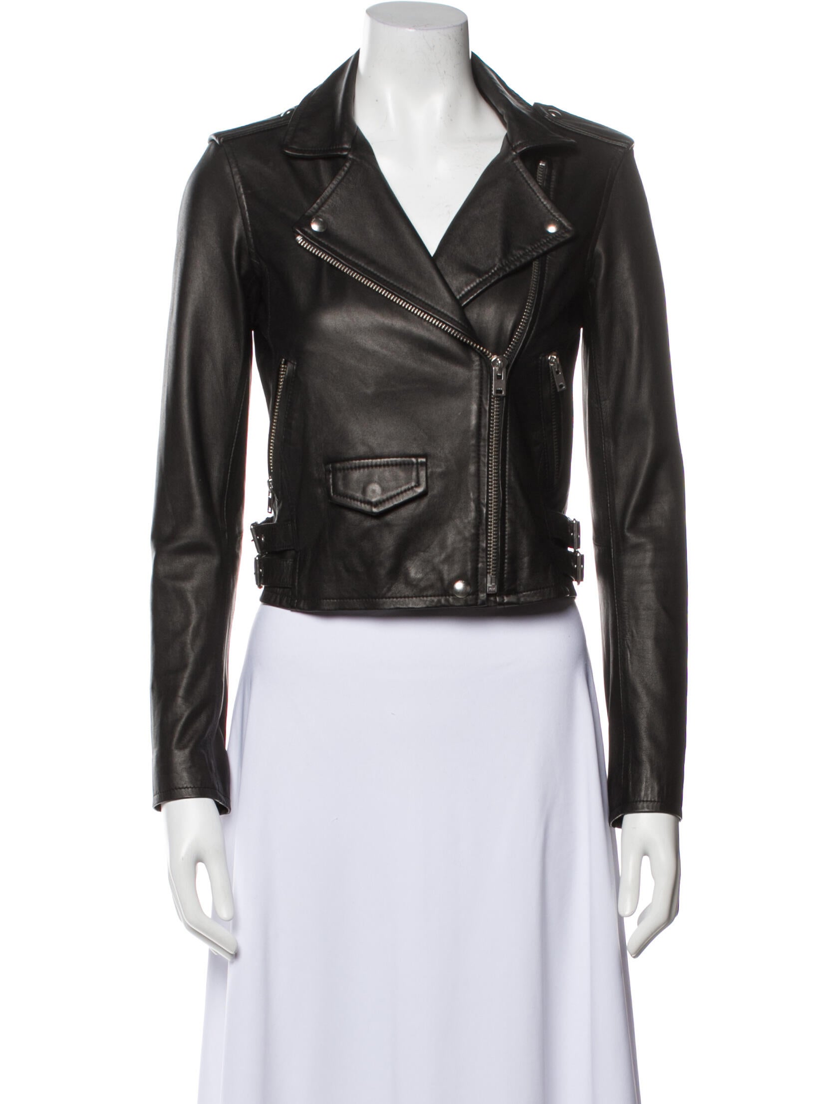 Sandro Biker Jacket - Black Jackets, Clothing - WS2111953 | The RealReal