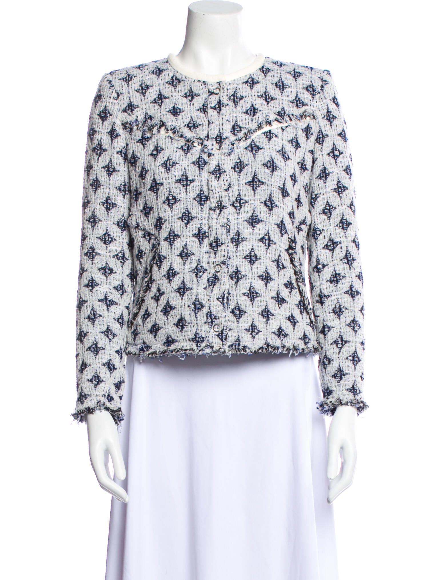 Iro Lightweight Suede-Trimmed Embroidered Jacket - White Jackets ...