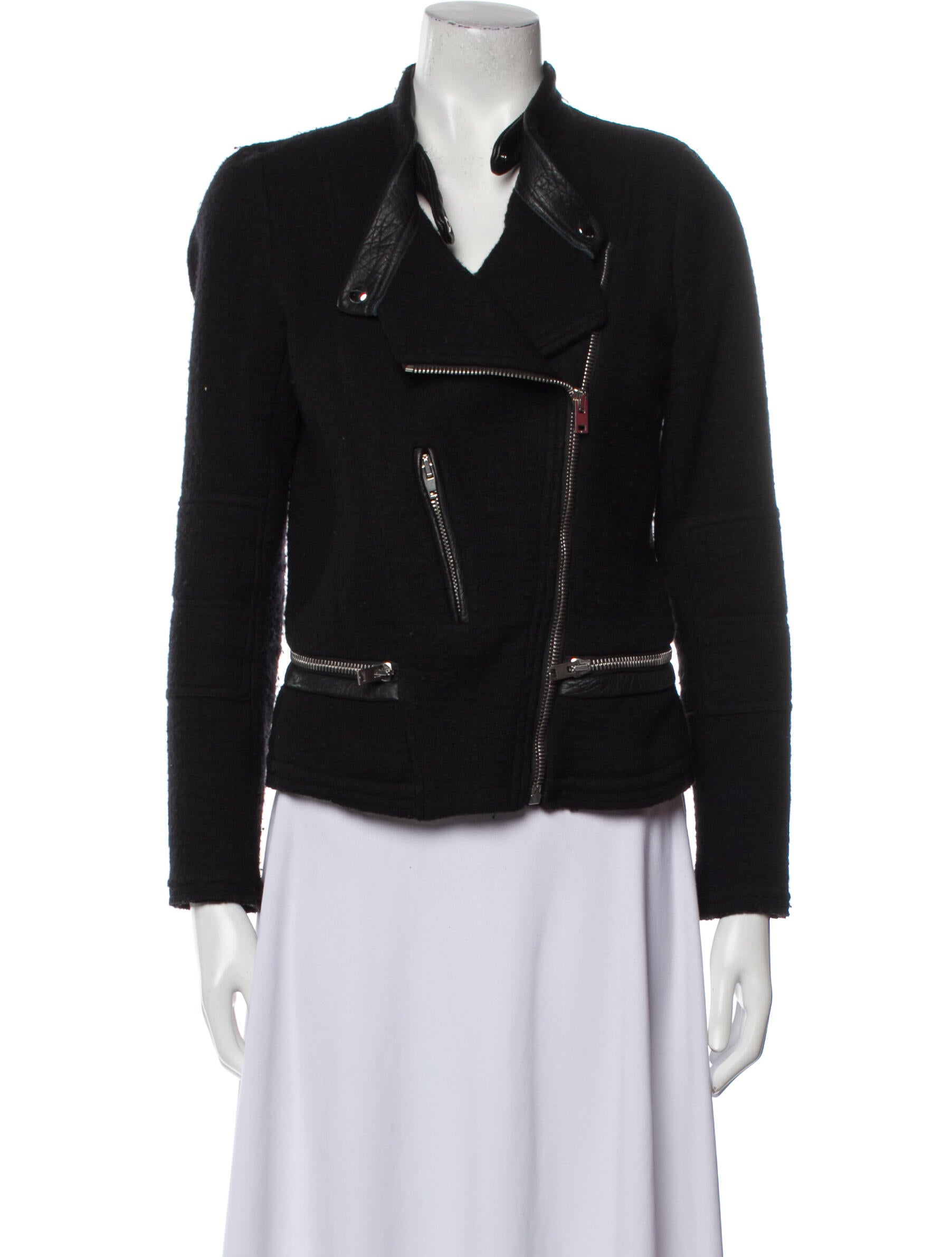 Iro Biker Jacket - Black Jackets, Clothing - WIR135606 | The RealReal