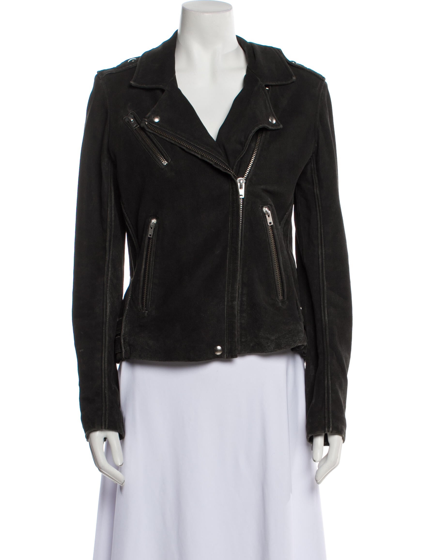 Iro Jay Lamb Leather Biker Jacket - Black Jackets, Clothing - WIR139792 ...