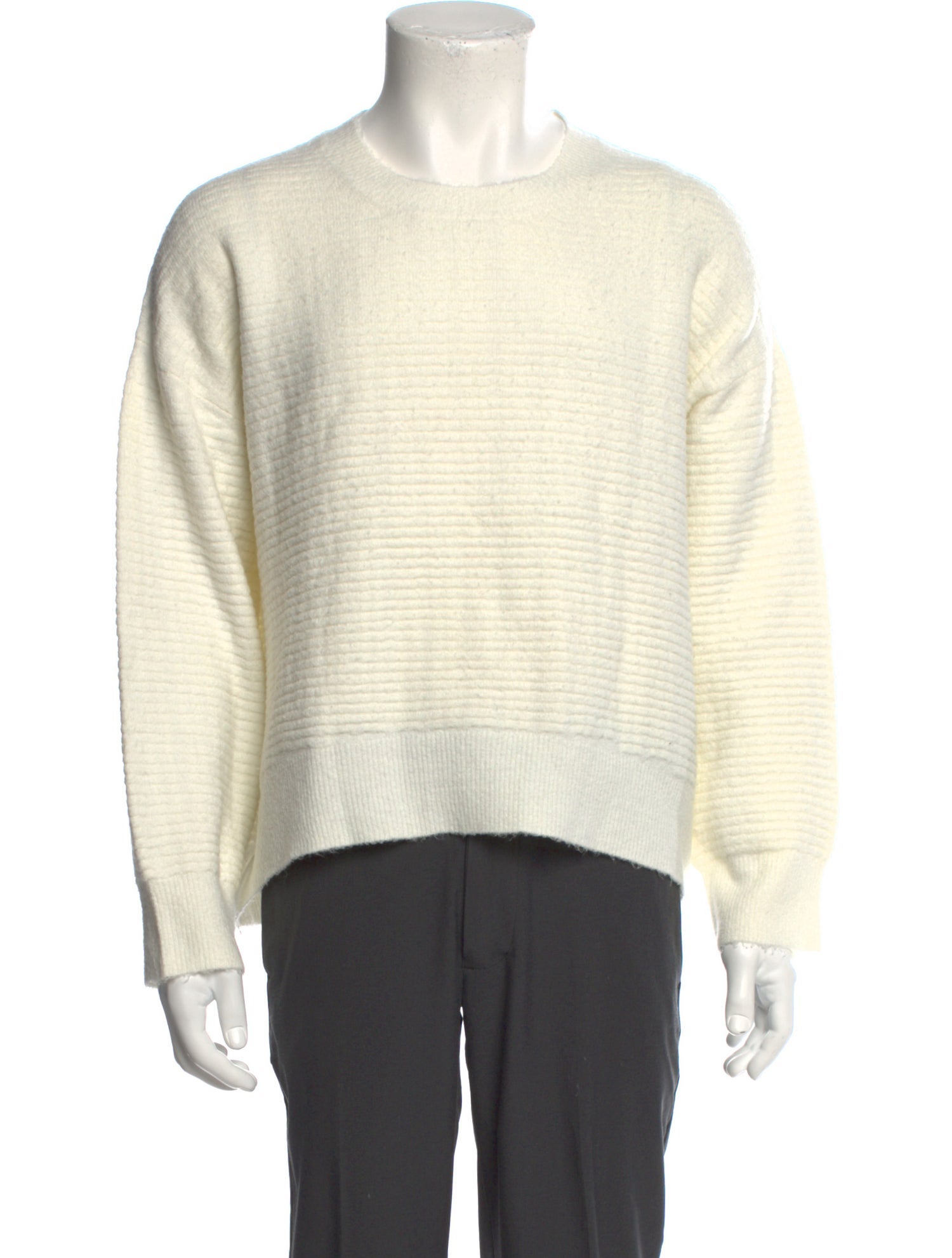 Iro Crew Neck Long Sleeve Pullover - Neutrals Sweaters, Clothing ...