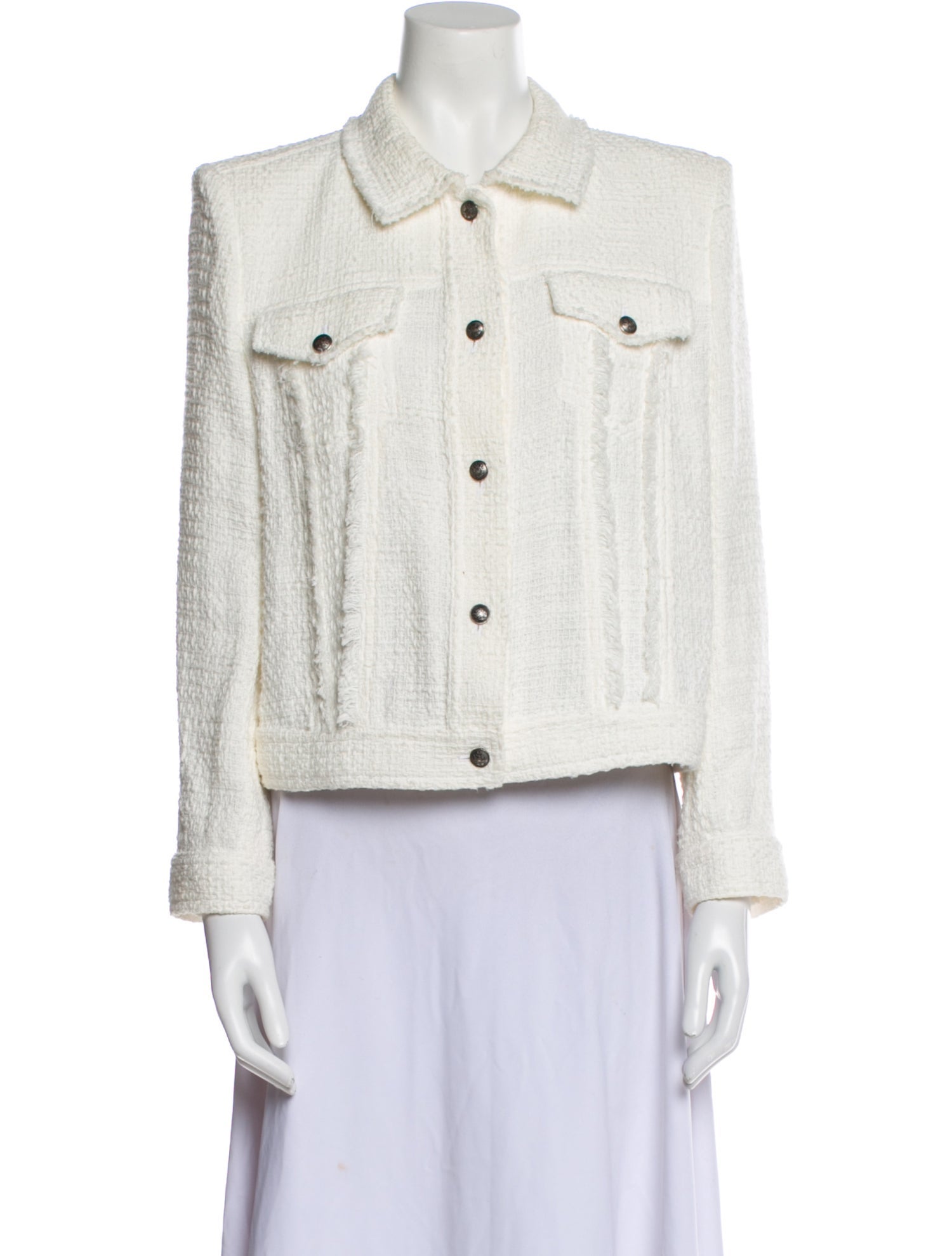 Iro Jacket - White Jackets, Clothing - WIR157115 | The RealReal