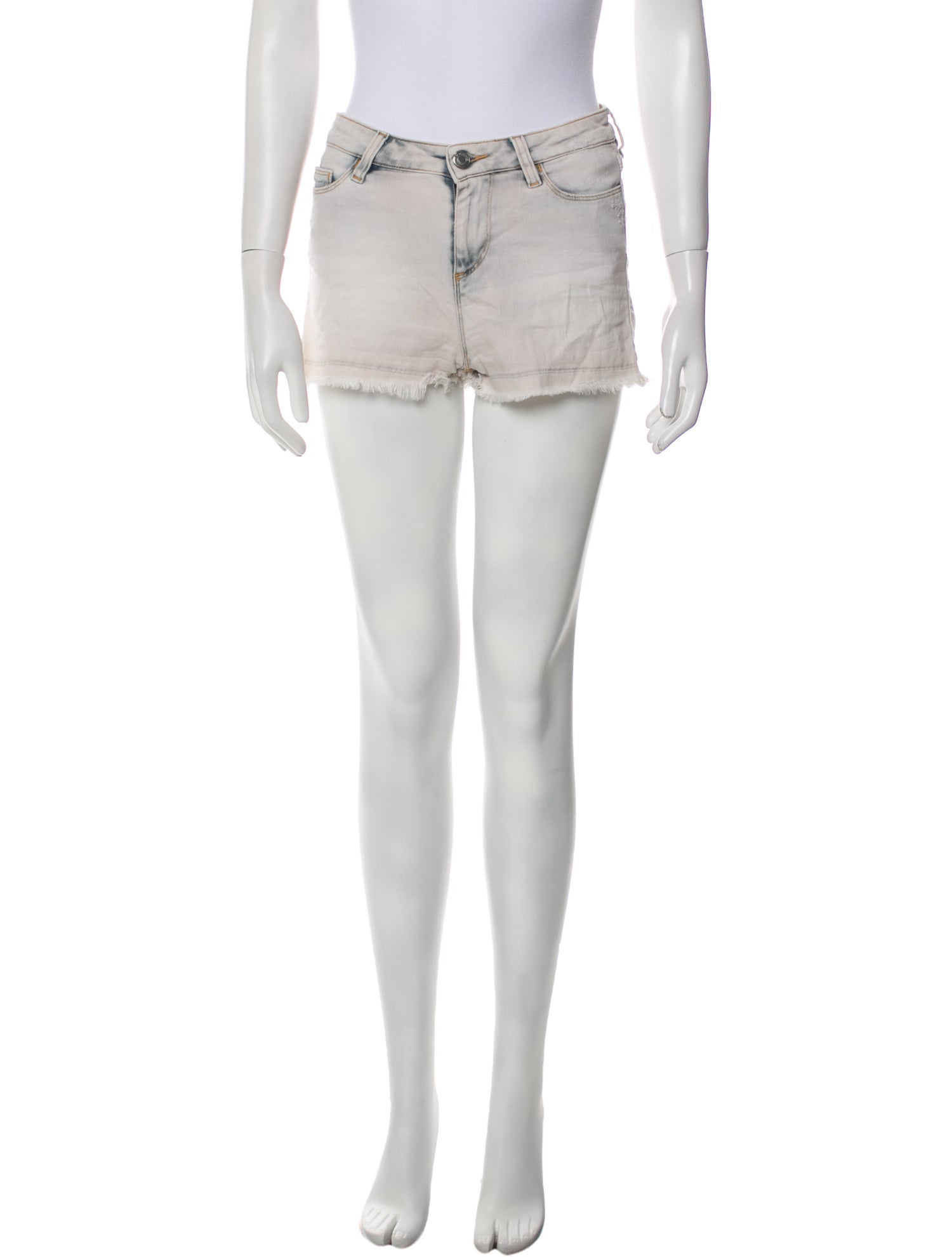 Iro Mini Shorts - Neutrals, 9.5" Rise Shorts, Clothing - WIR158493 ...