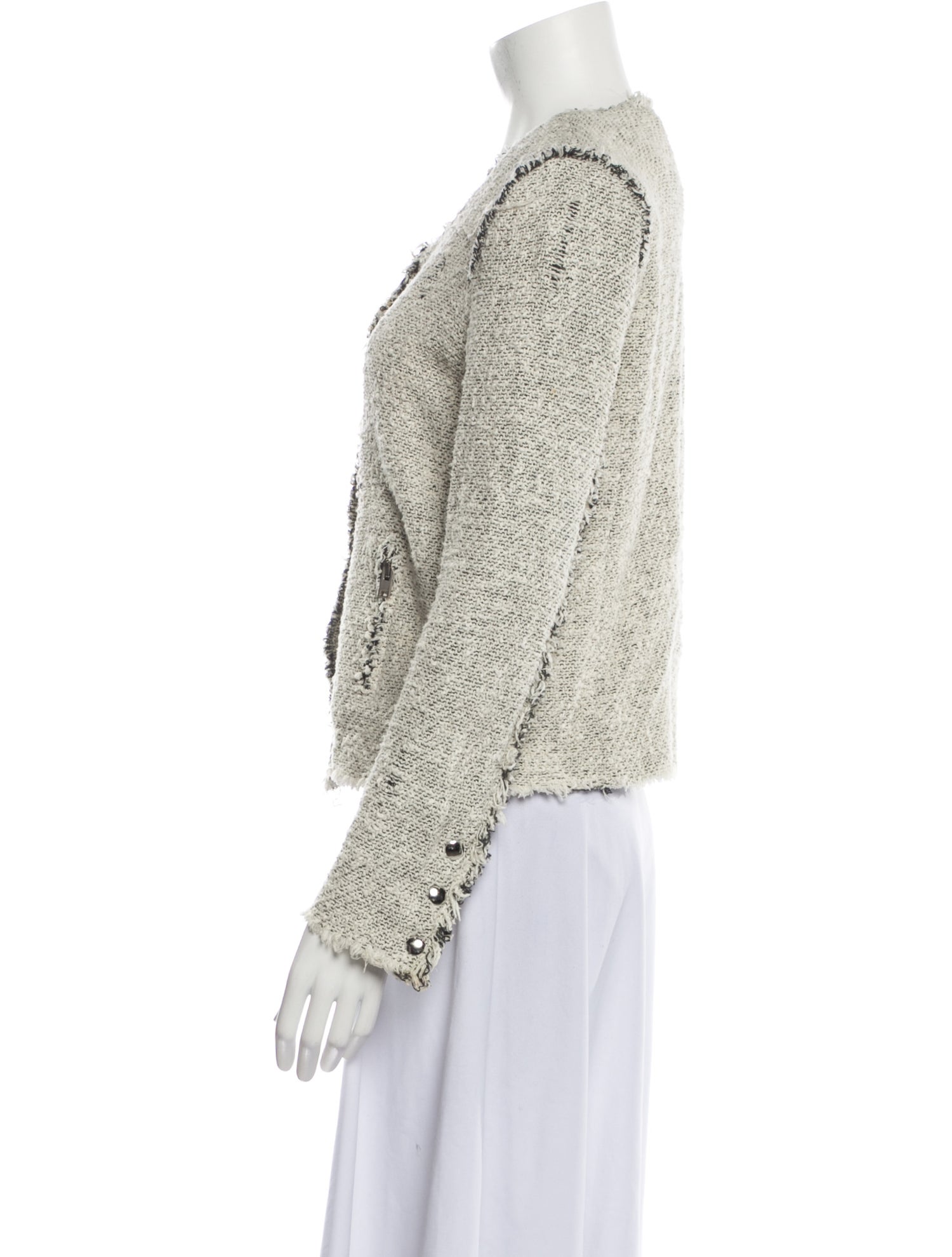 Iro Tweed Pattern Jacket - Neutrals Jackets, Clothing - WIR158242 | The ...