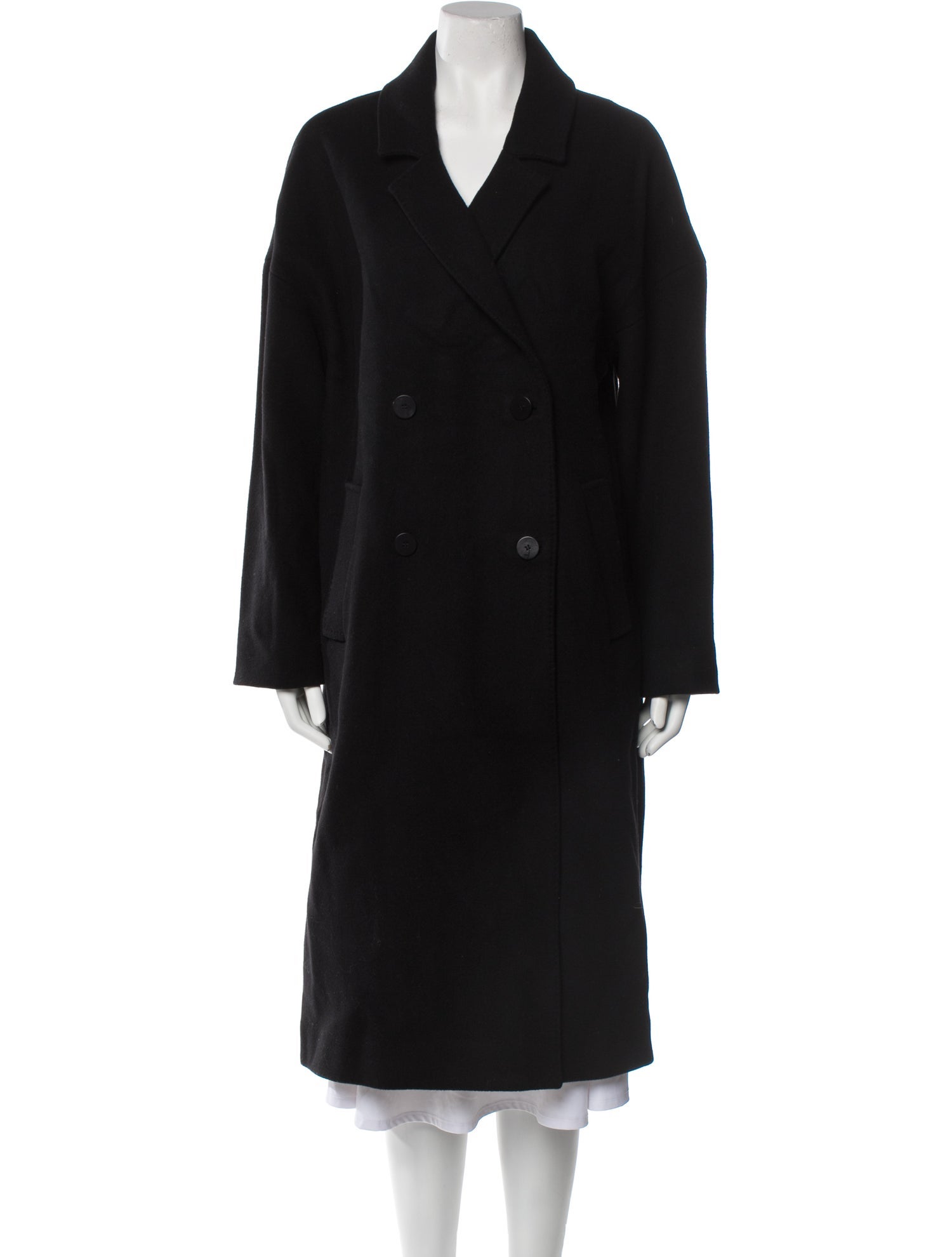 Iro Wool Faux Fur Coat - Black Coats, Clothing - WIR171222 | The RealReal
