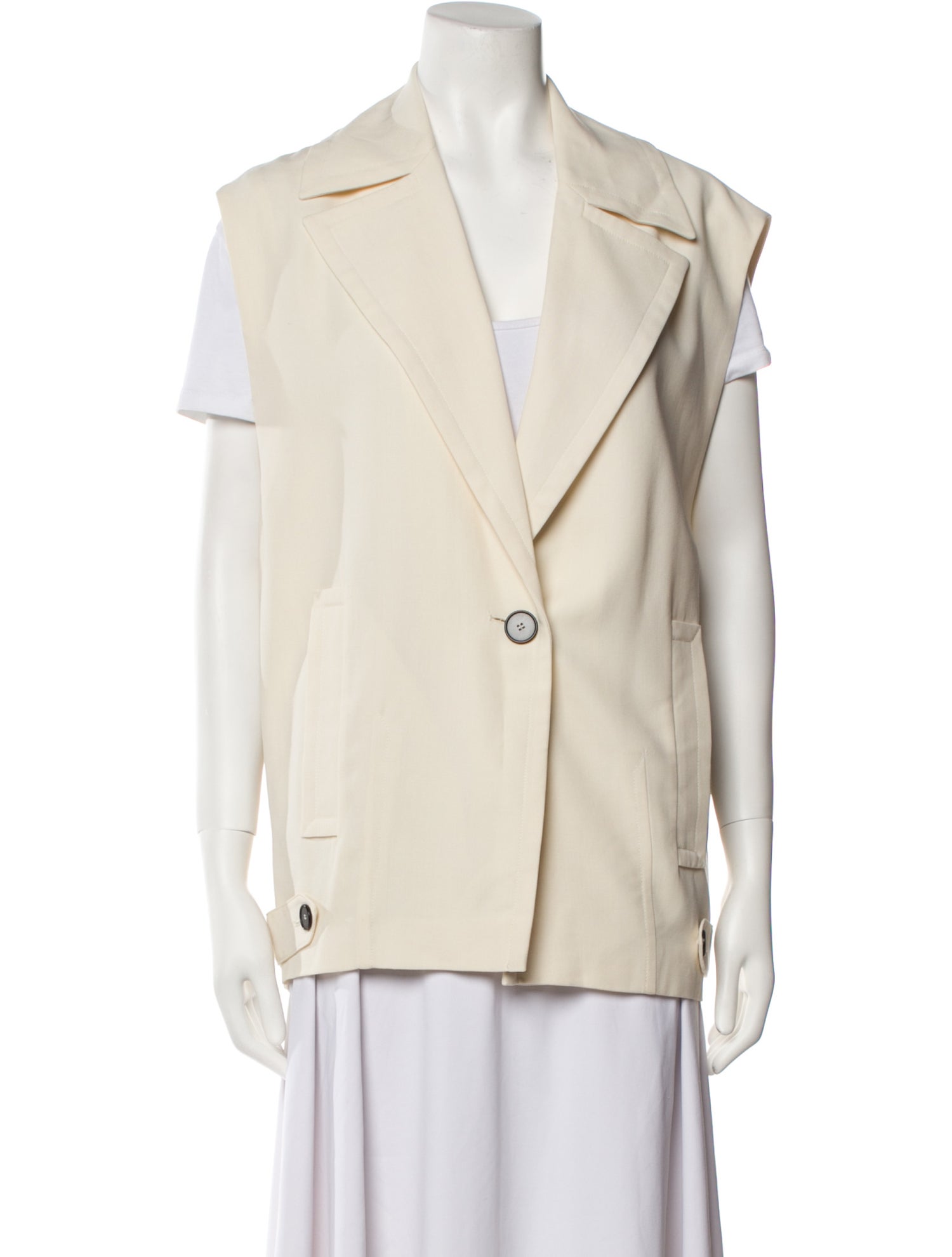 Iro Vest - Neutrals Jackets, Clothing - WIR175503 | The RealReal