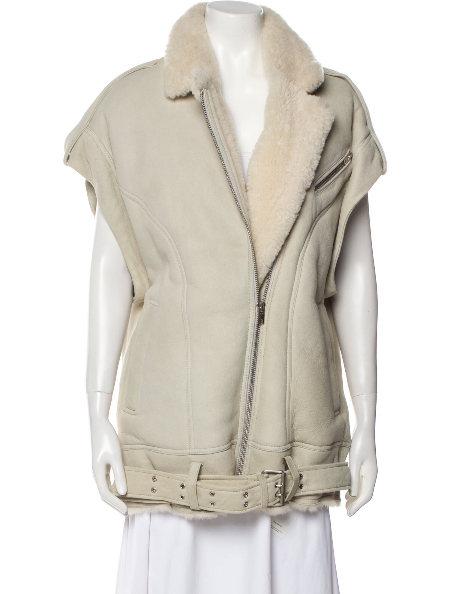 Iro Shearling Fur Jacket - Neutrals Jackets, Clothing - WIR176960 | The ...