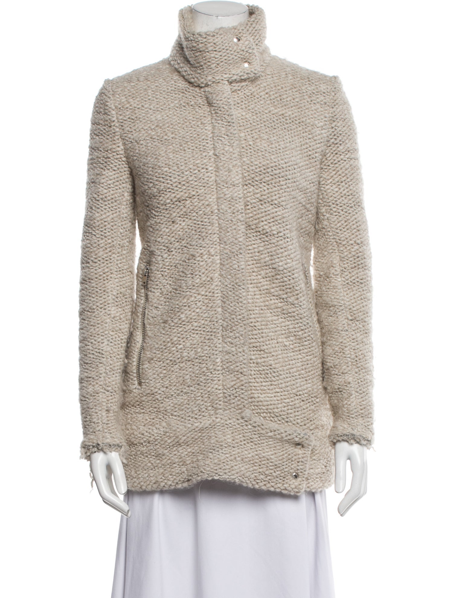 Iro Tweed Pattern Jacket - Neutrals Jackets, Clothing - WIR177585 | The ...