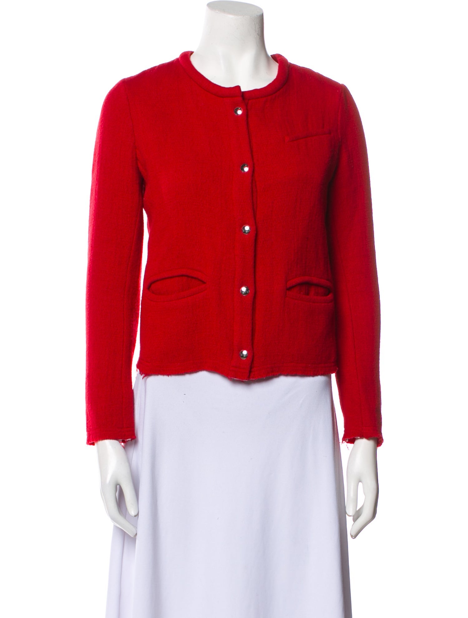 Iro Wool Jacket - Red Jackets, Clothing - WIR179798 | The RealReal
