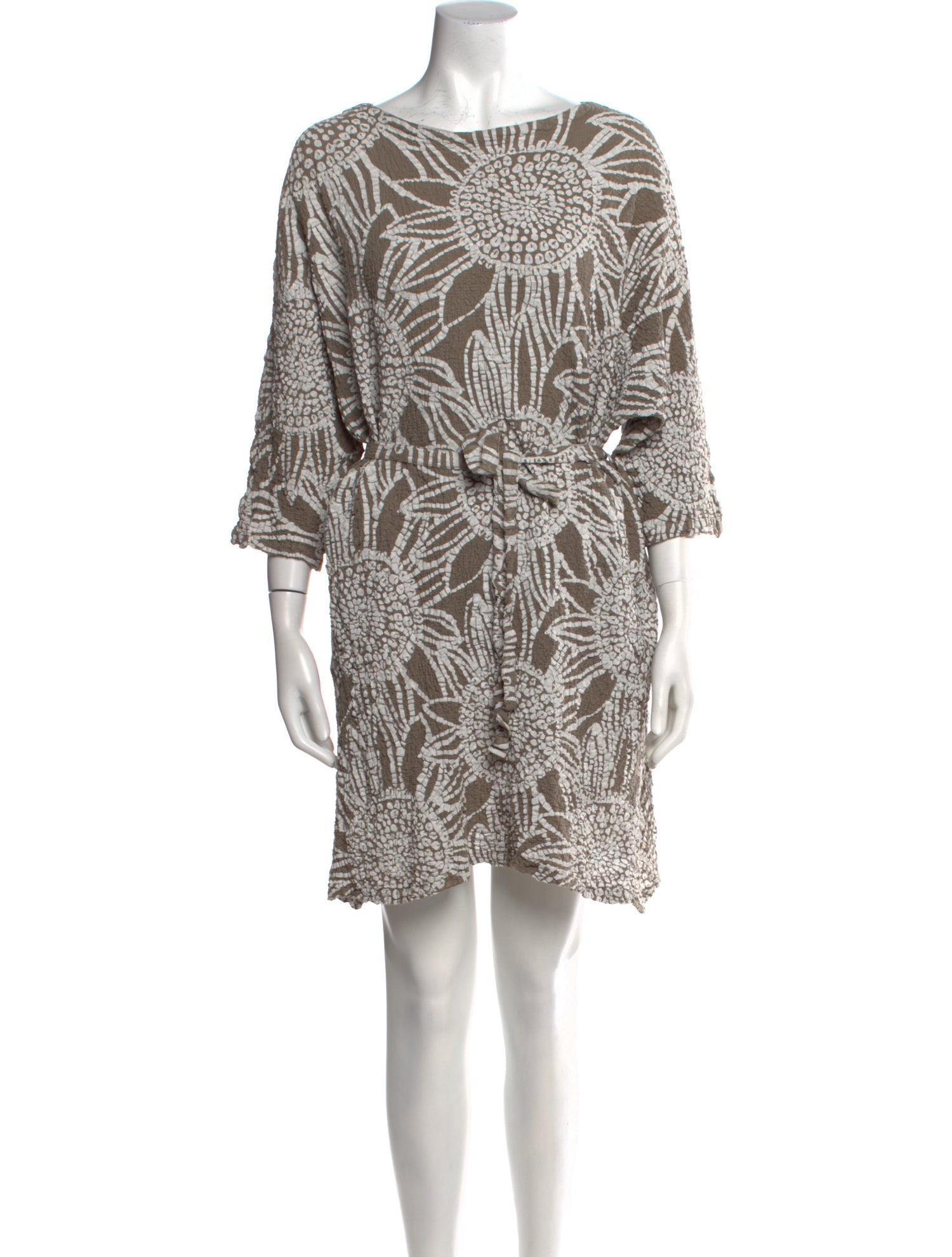 Issey Miyake Me Printed Mini Dress - Dresses, Clothing - WISME20914 ...