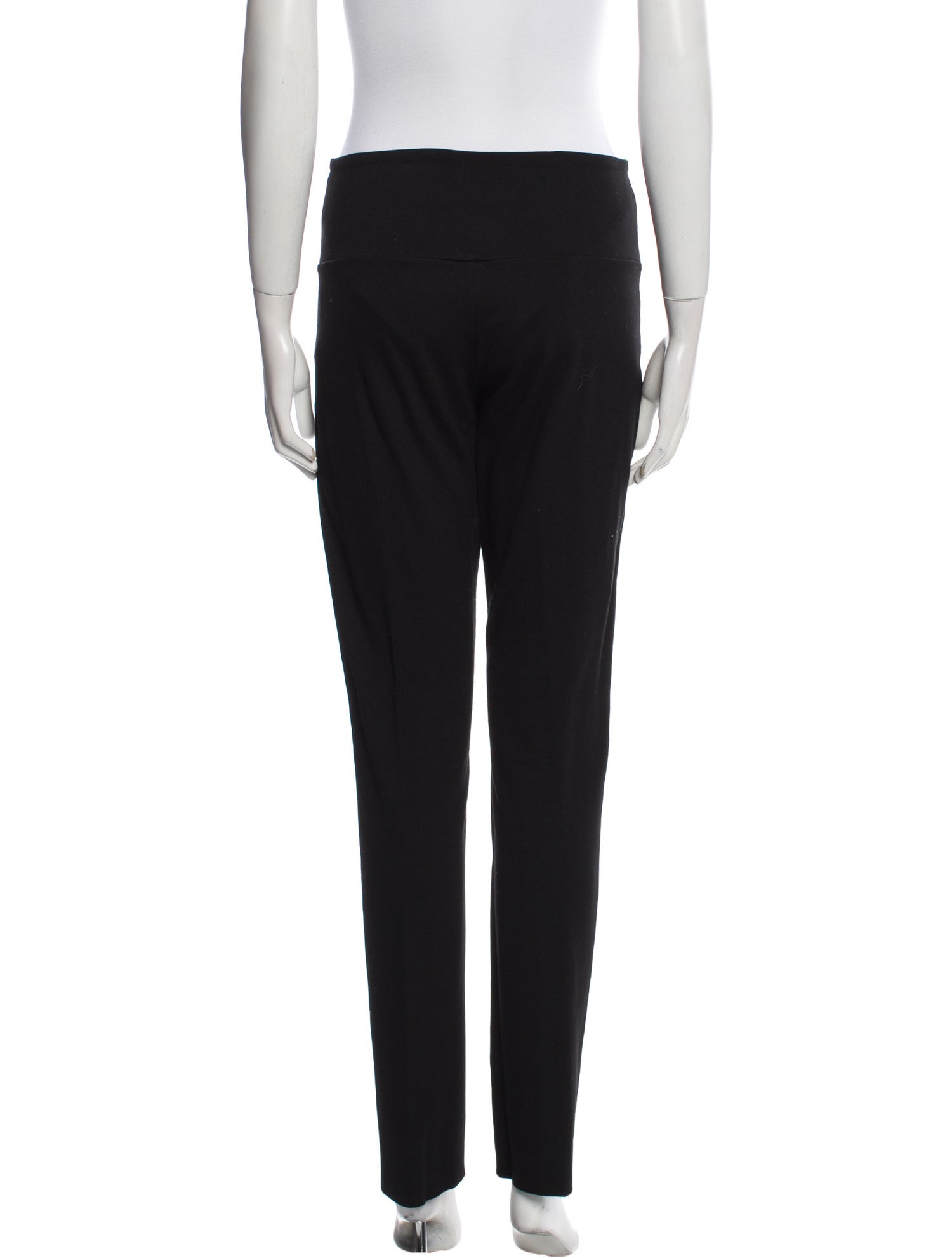 Ivan Grundahl Straight Leg Pants - Black, 11.25" Rise Pants, Clothing - WIVAN21944 | The RealReal