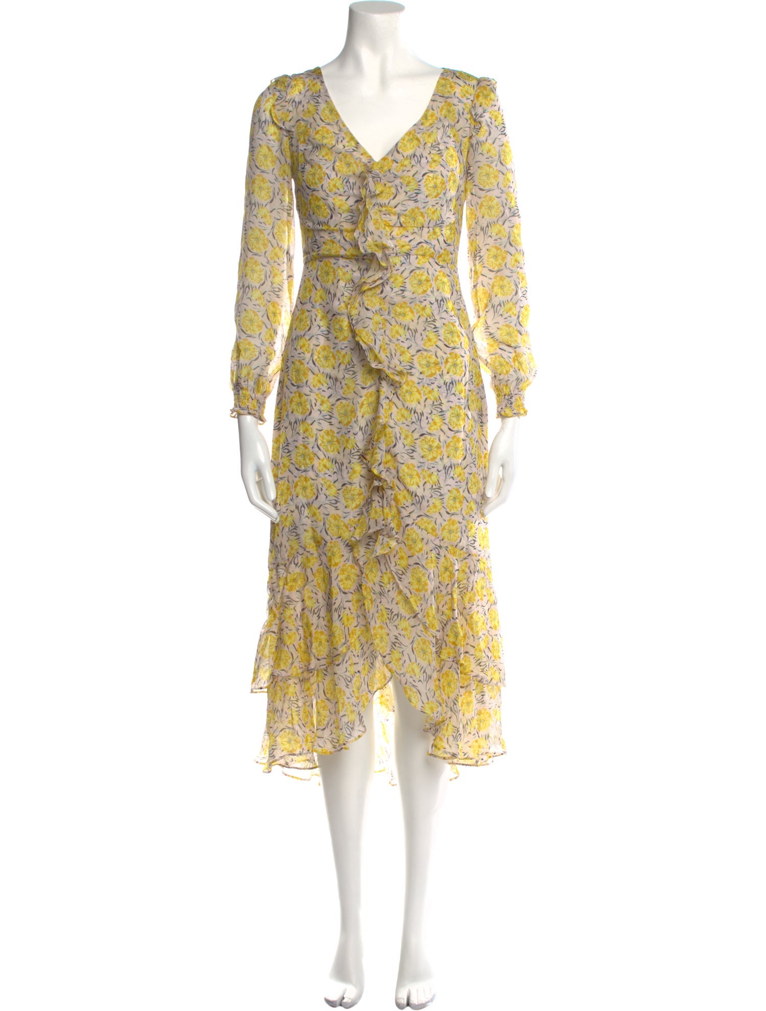 Intermix Silk Long Dress - Pink Dresses, Clothing - WIX41821 | The RealReal