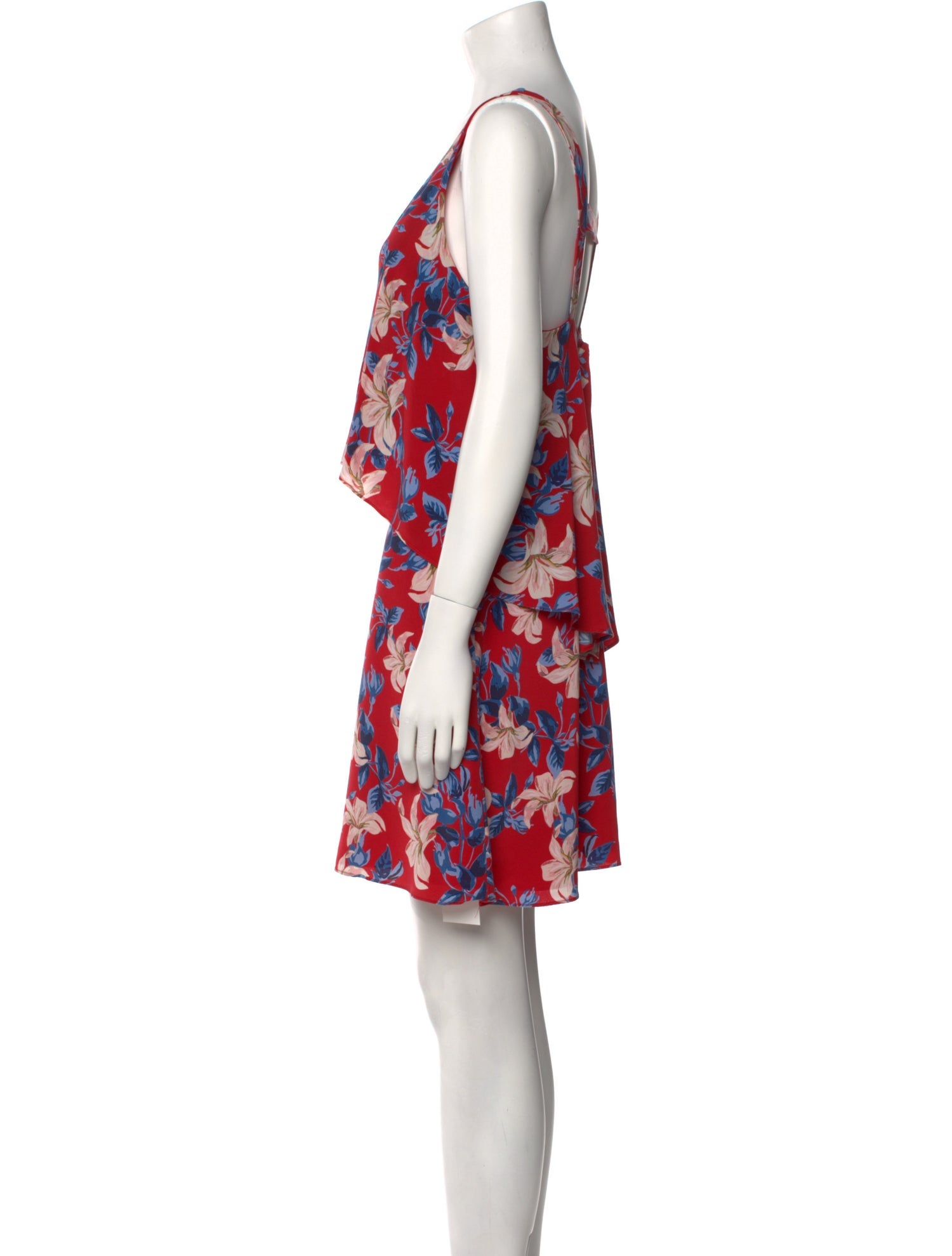 Réalisation Par Silk Mini Dress - Red Dresses, Clothing - WREAL34912 ...