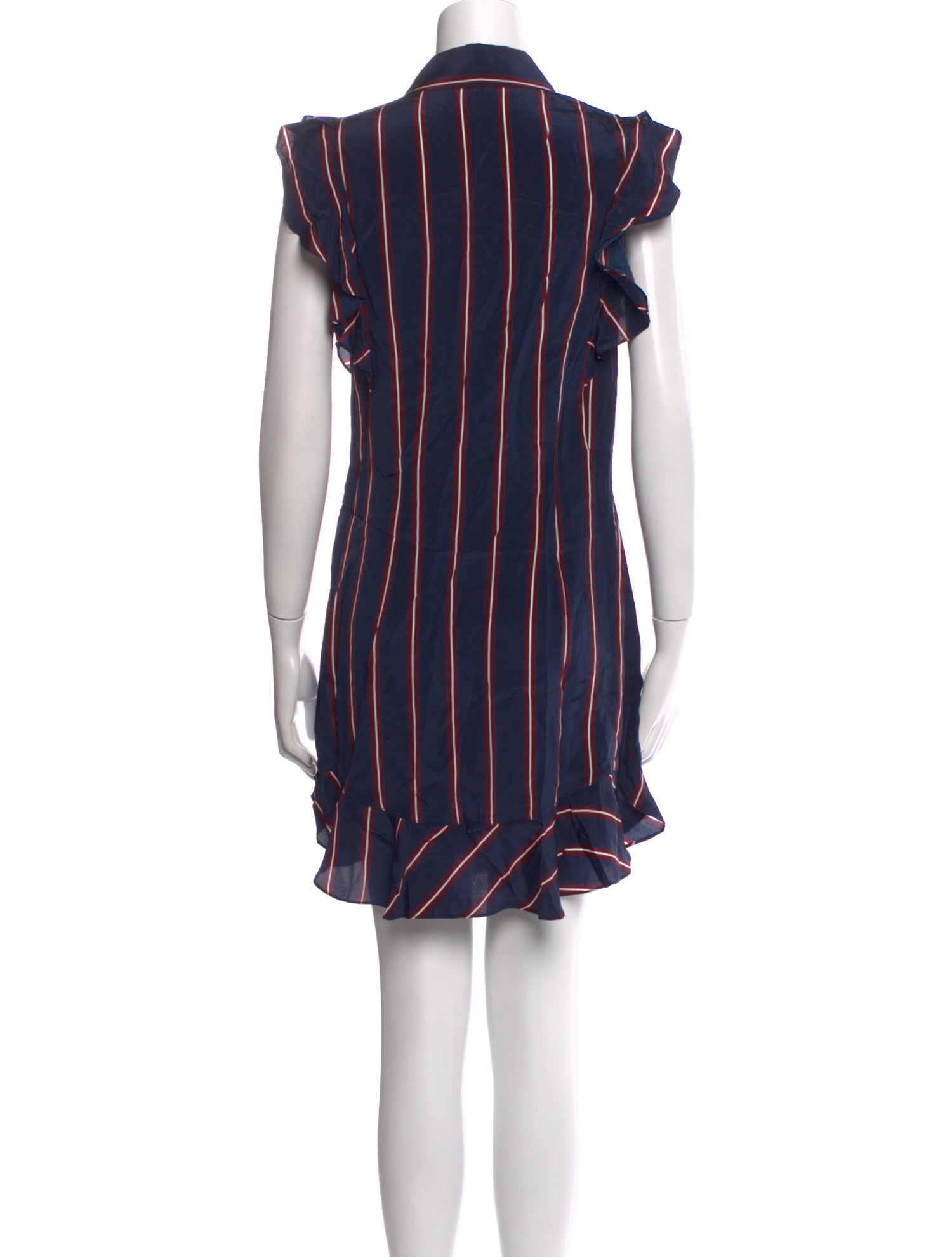 Intermix Silk Knee-Length Dress - Blue Dresses, Clothing - WIX48896 ...