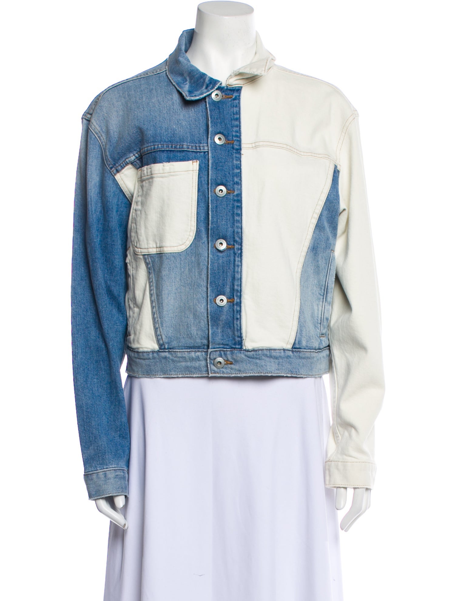 Jonathan Simkhai Denim Jacket w/ Tags - Blue Jackets, Clothing ...