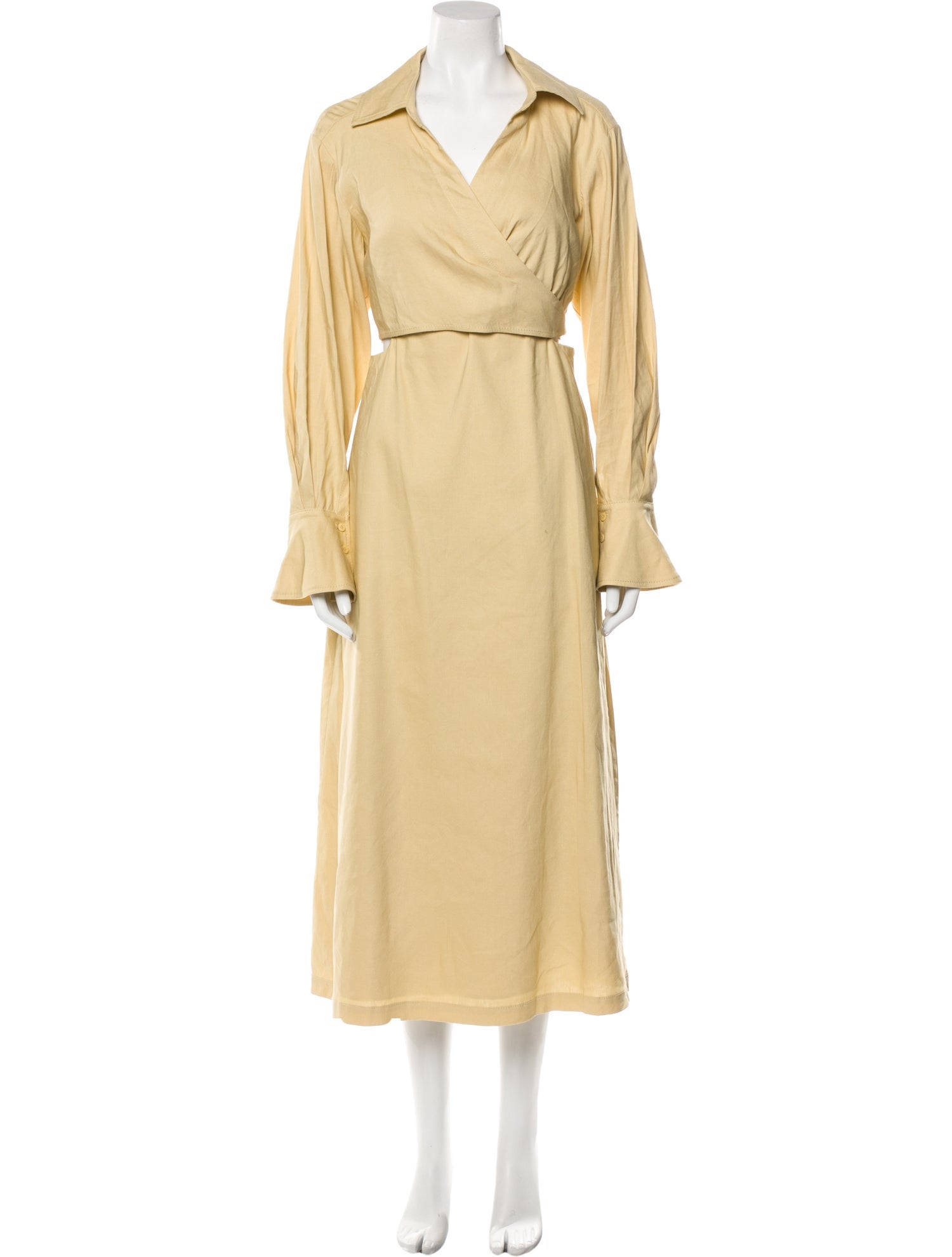 Jonathan Simkhai Cutout Accent Dress Set - Yellow Suits and Sets ...