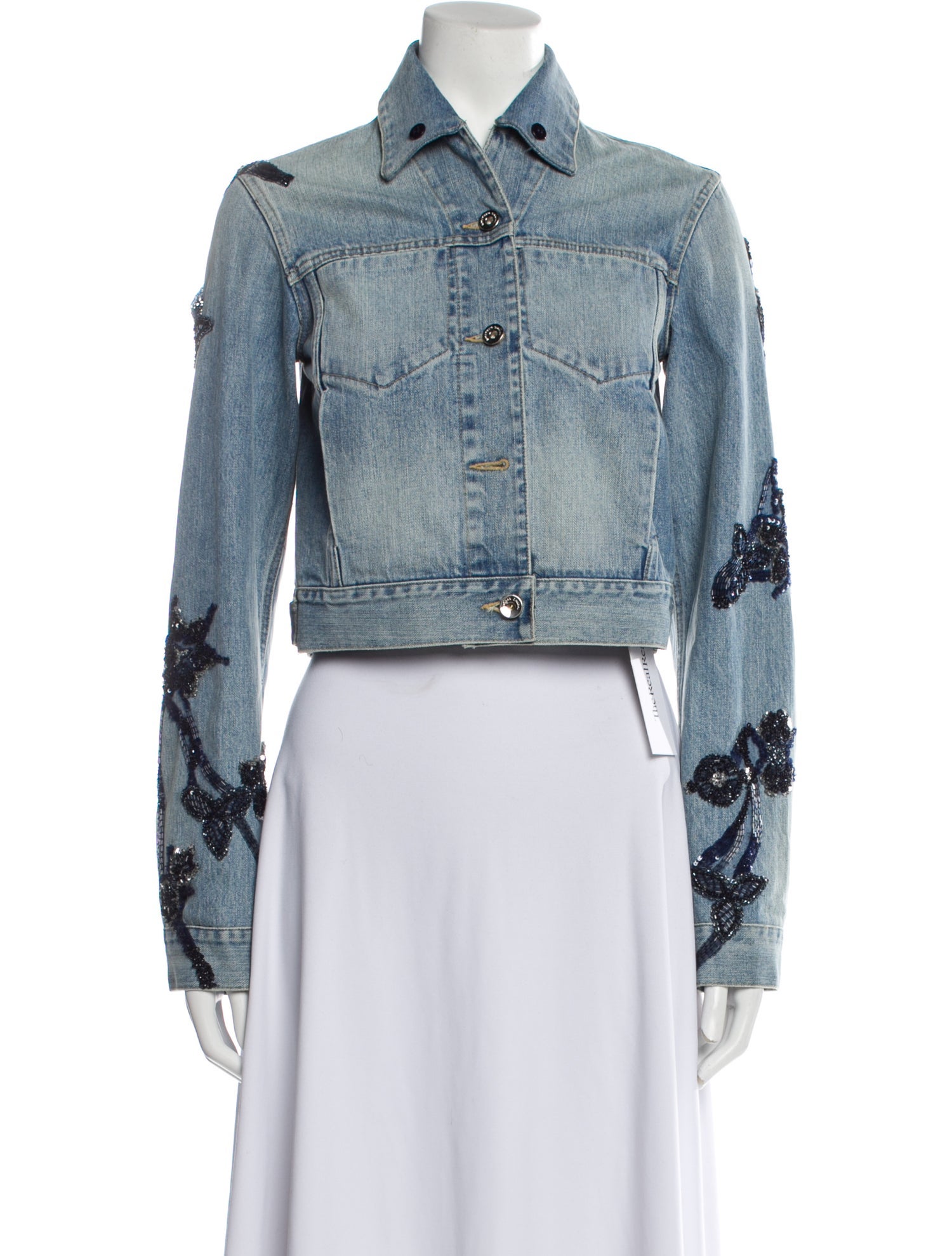 Jonathan Simkhai Denim Jacket - Blue Jackets, Clothing - WJ068155 | The ...