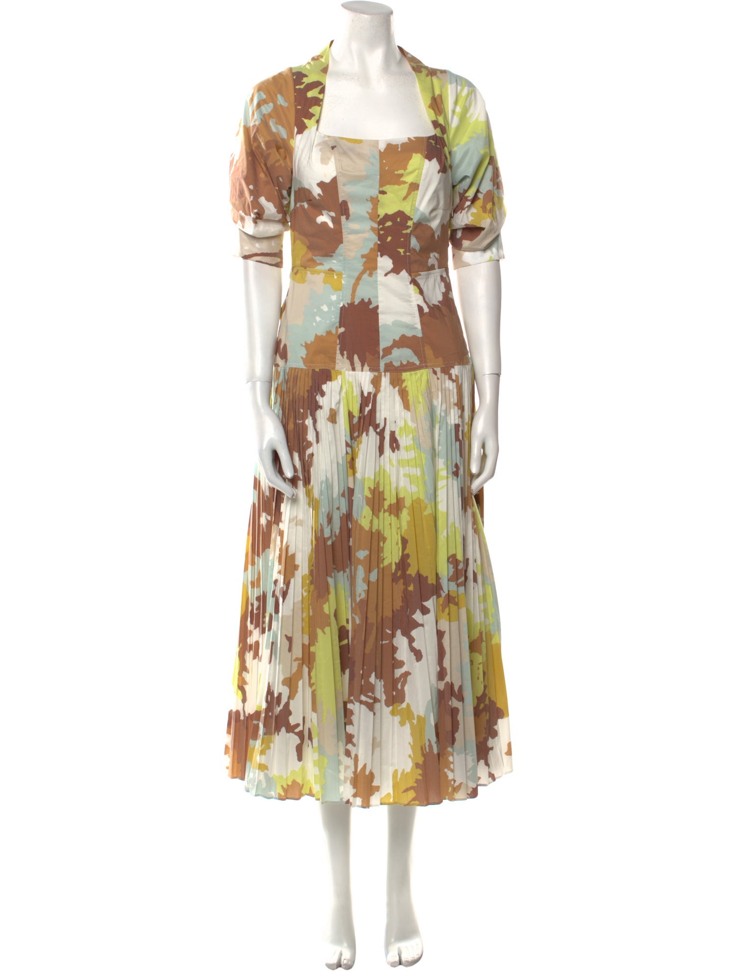 Jonathan Simkhai Floral Print Long Dress - White Dresses, Clothing ...