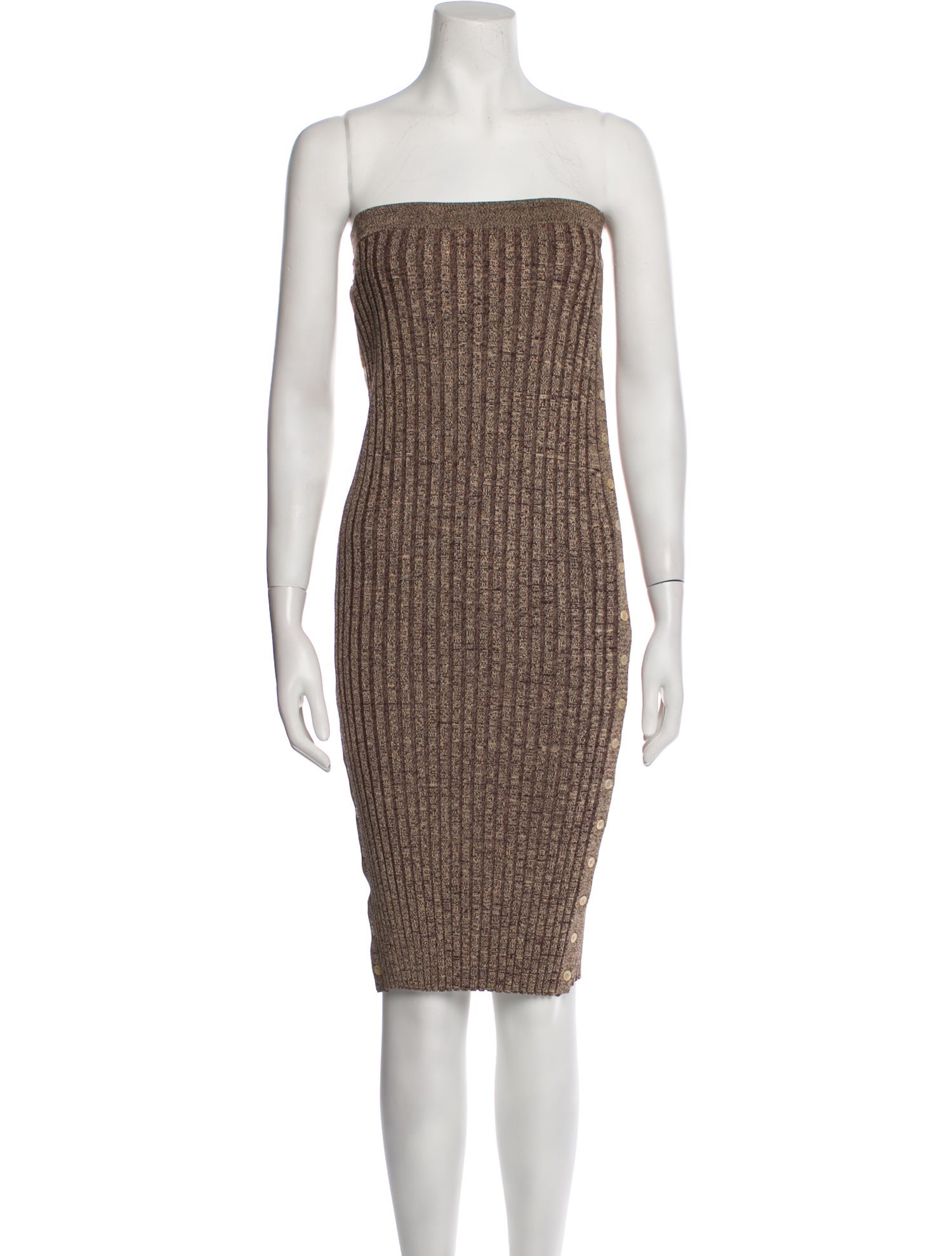 Jonathan Simkhai Strapless Mini Dress - Neutrals Dresses, Clothing ...