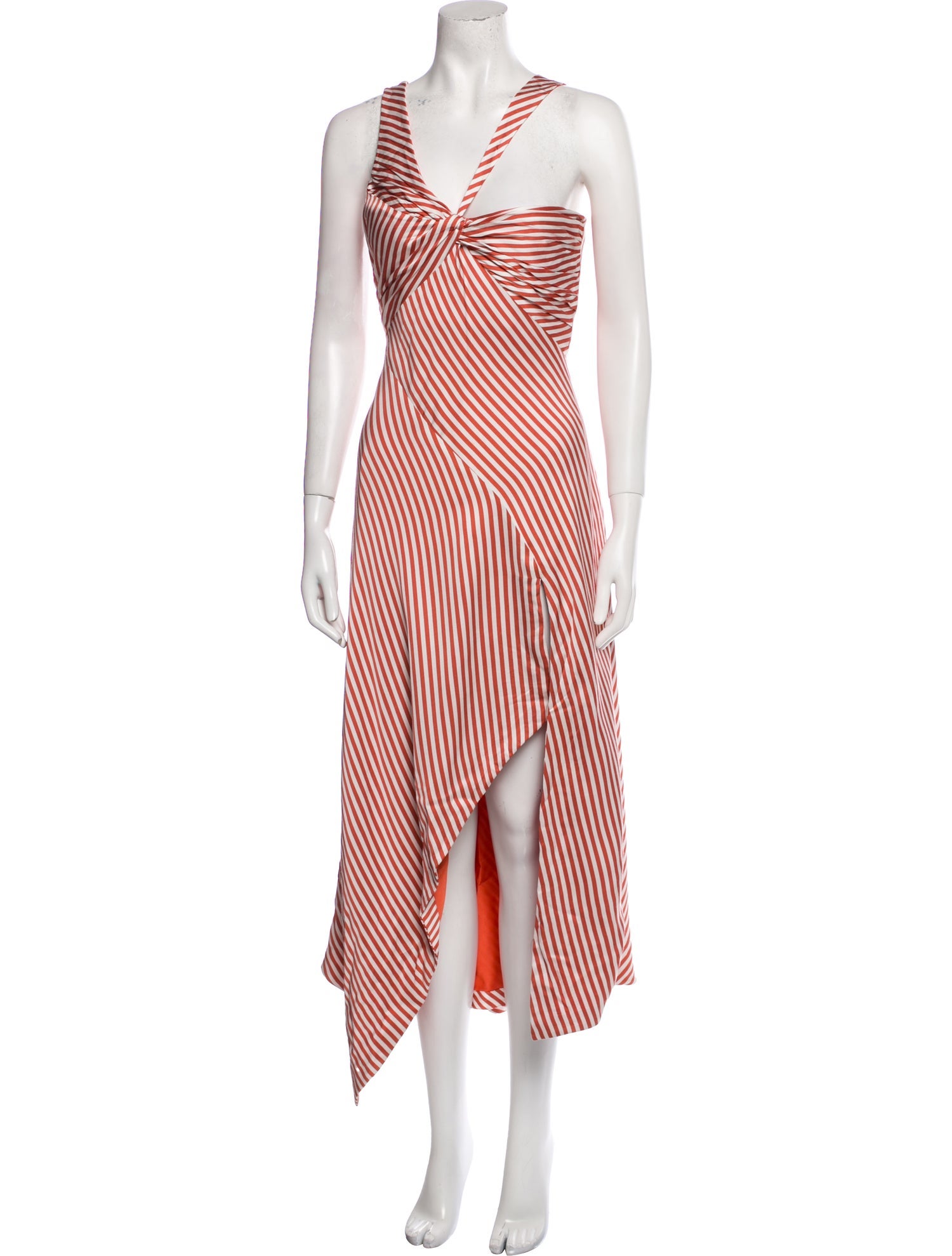 Jonathan Simkhai Striped Long Dress - Pink Dresses, Clothing - WJ085997 ...
