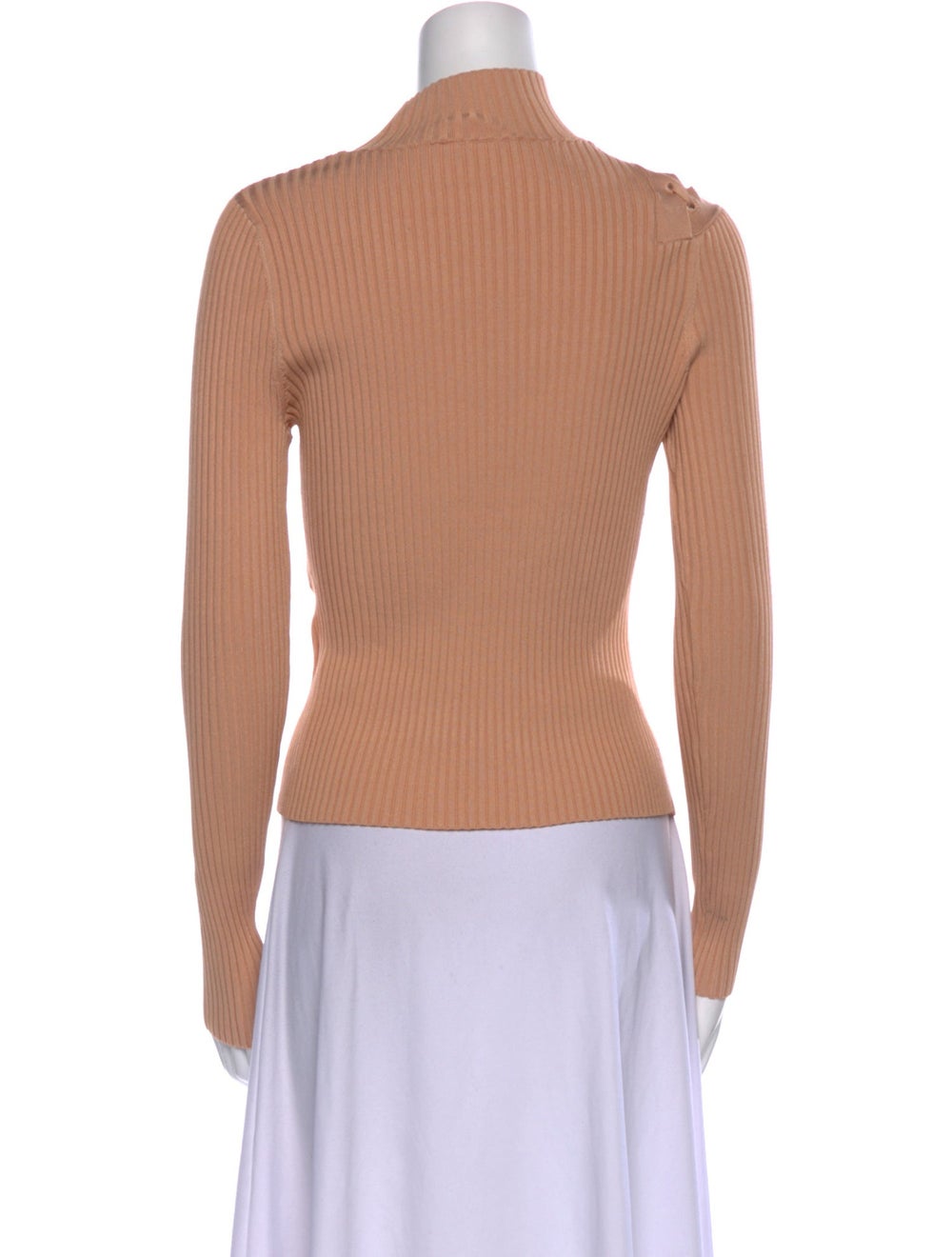 Jonathan Simkhai Mock Neck Long Sleeve Top - Neutrals Tops, Clothing ...