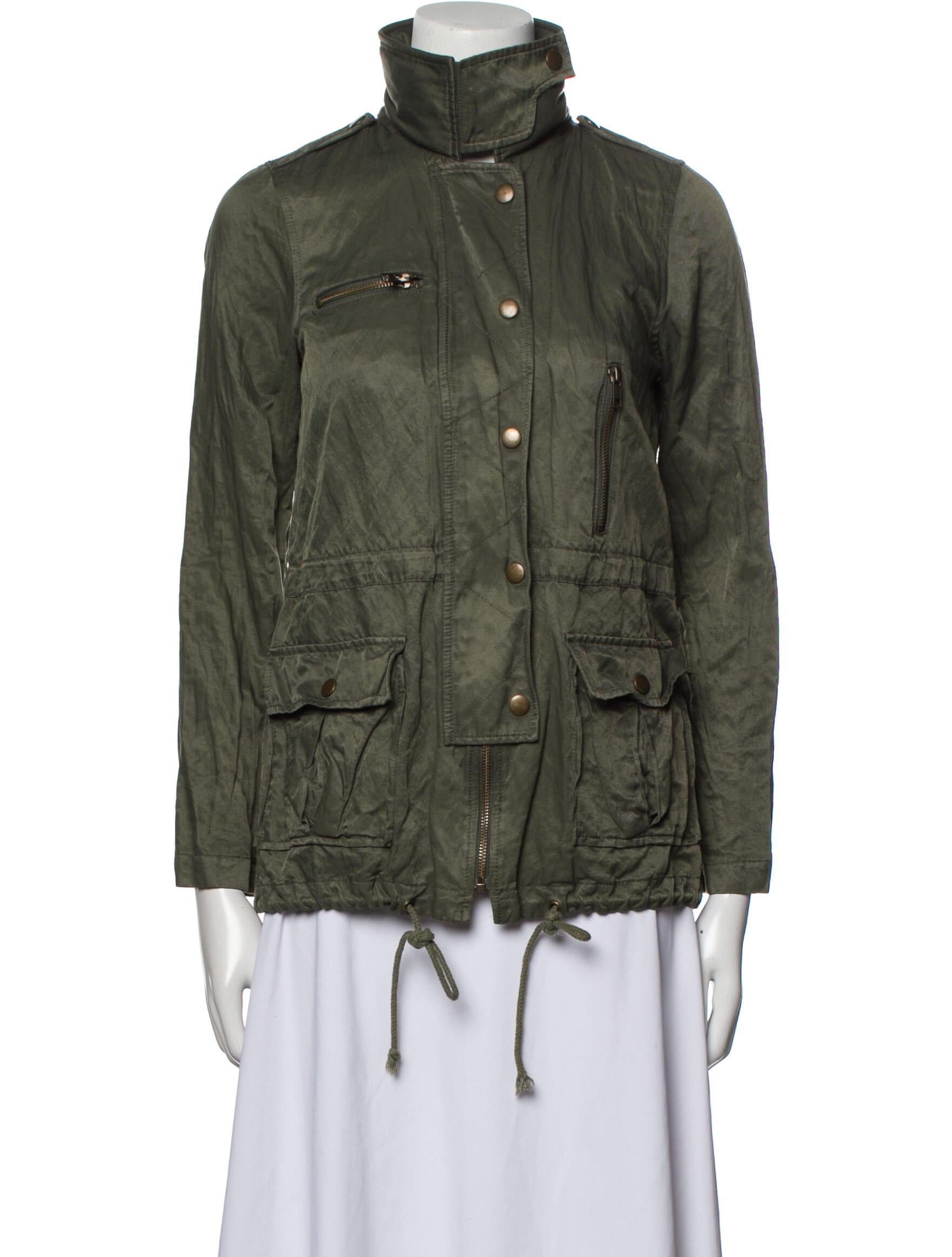 Joie Utility Jacket - Green Jackets, Clothing - WJ267684 | The RealReal