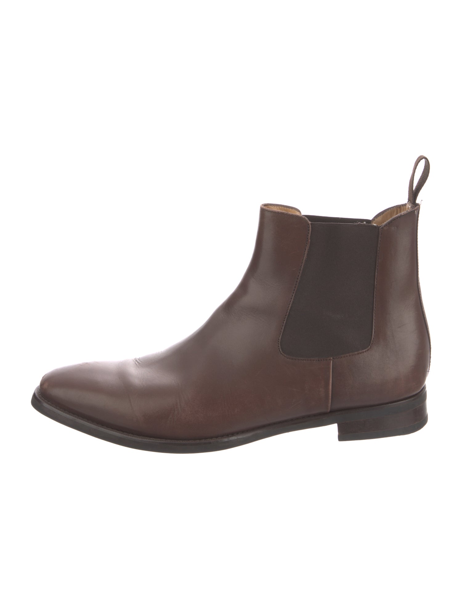 Jack Erwin Leather Chelsea Boots - Brown Boots, Shoes - WJACE20212 ...