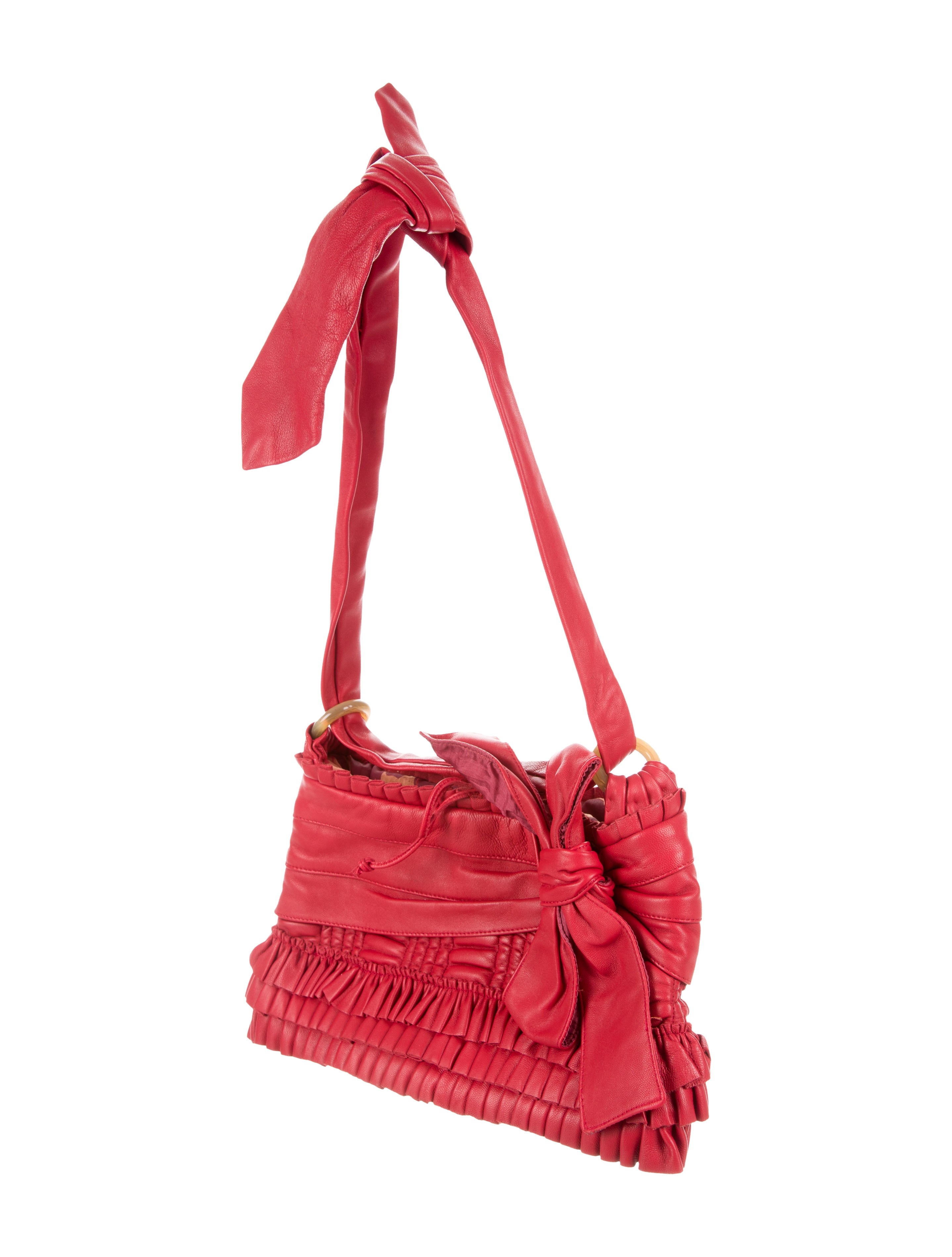 Jamin Puech Ruffle Shoulder Bag - Handbags - WJAHH20026 | The RealReal