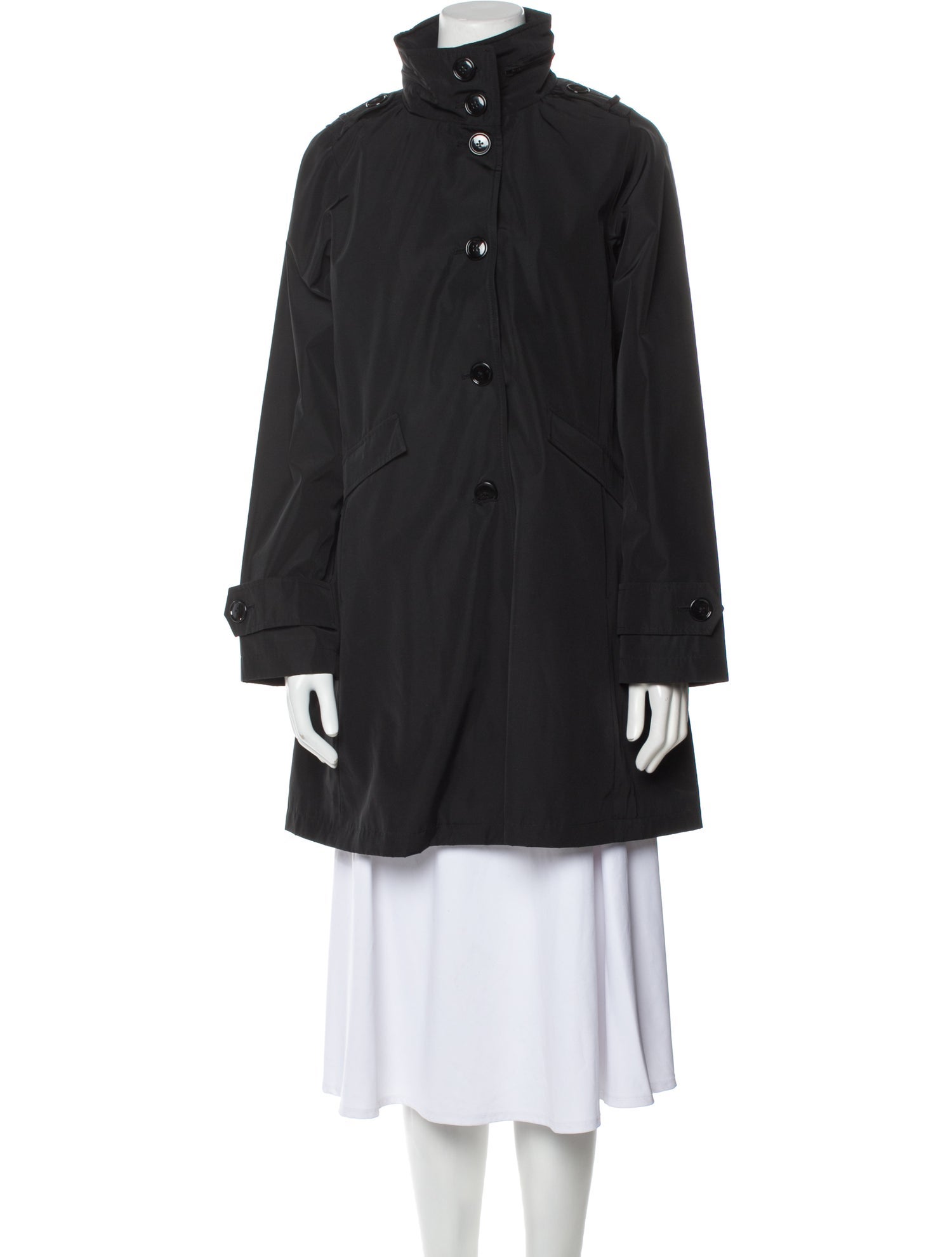 Ralph Lauren Collection Trench Coat - Black Coats, Clothing - RAL54112 ...