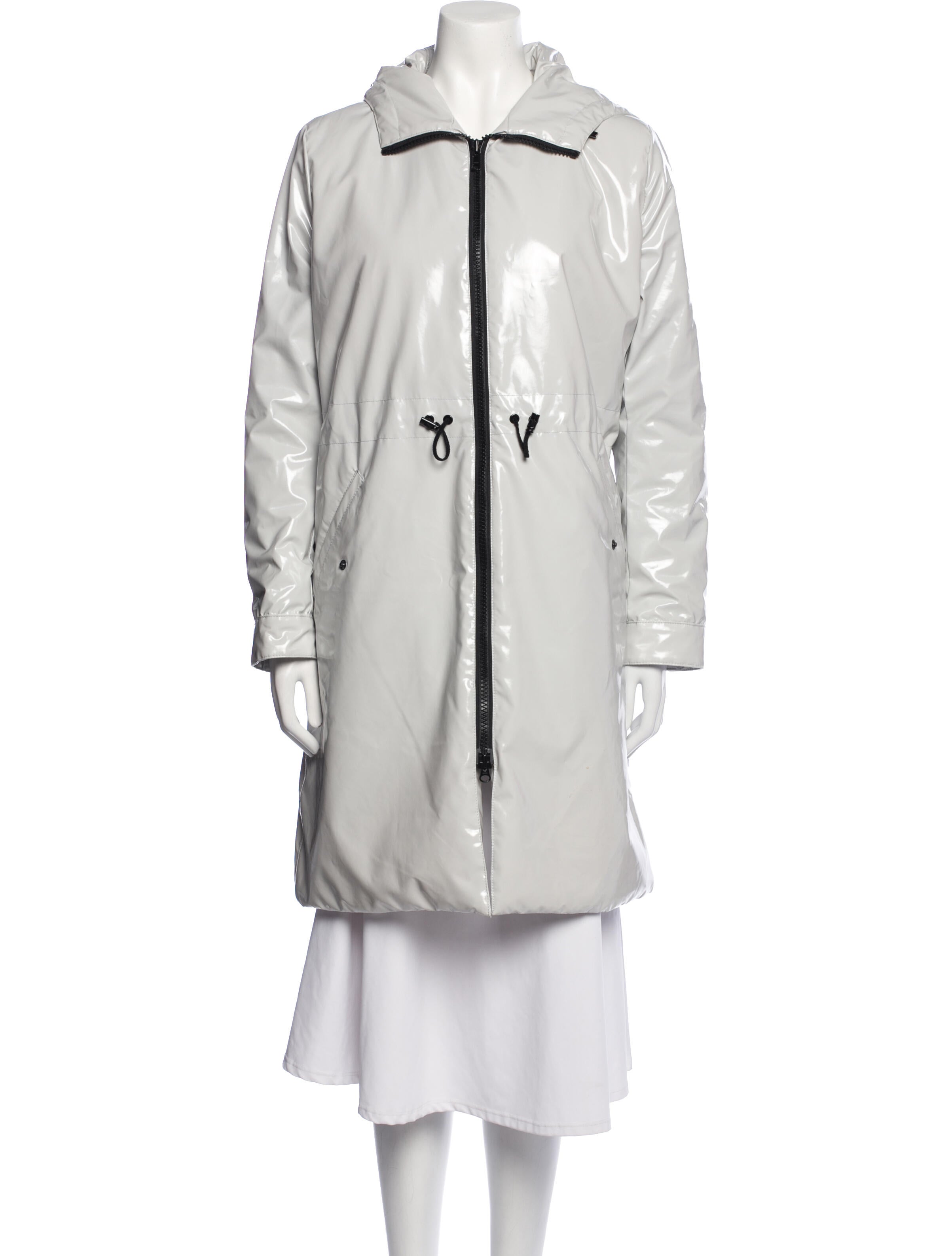 Jane Post Trench Coat - Silver Coats, Clothing - WJANP20475 | The RealReal