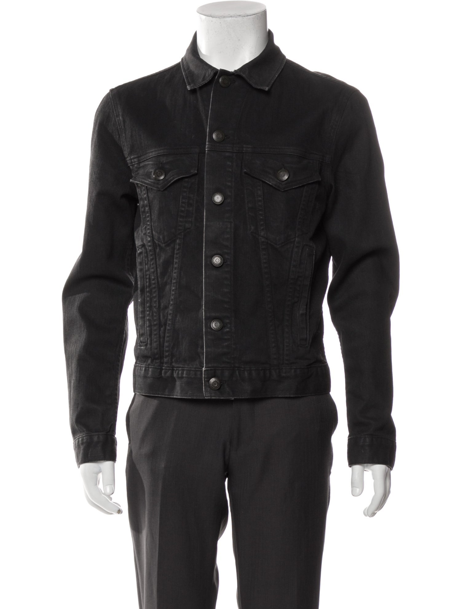 J Brand Denim Jacket - Black Outerwear, Clothing - WJB142208 | The RealReal