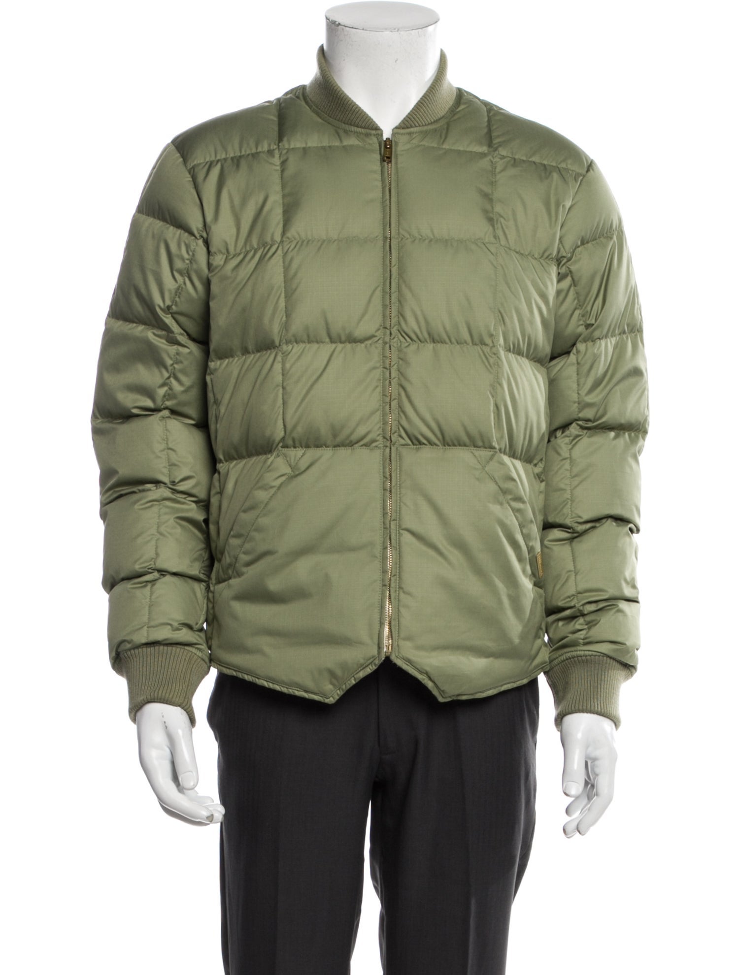 JJJJound x Eddie Bauer Puffer Coat - Green Outerwear, Clothing ...