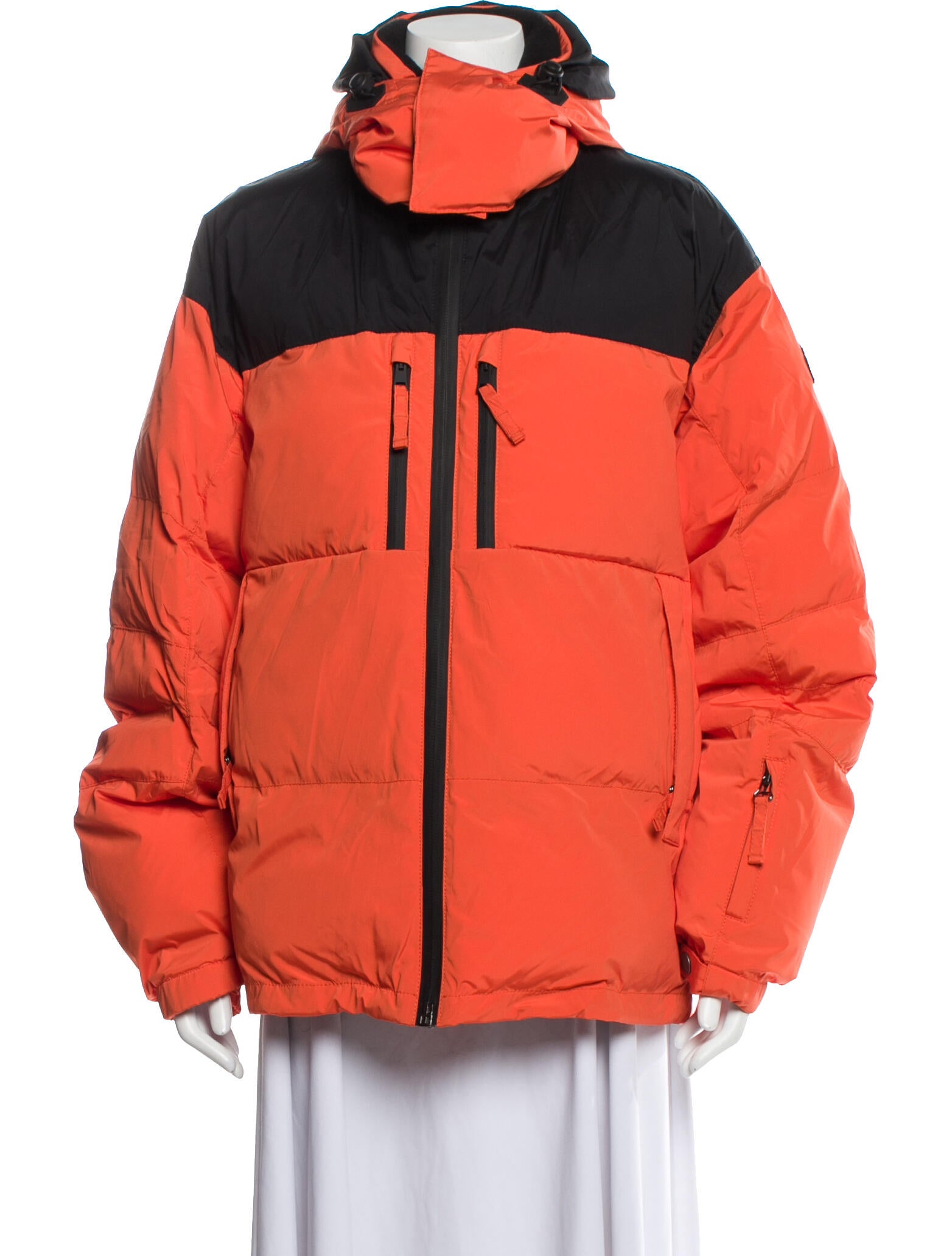 JETSET Down Coat - Orange Coats, Clothing - WJEST20125 | The RealReal
