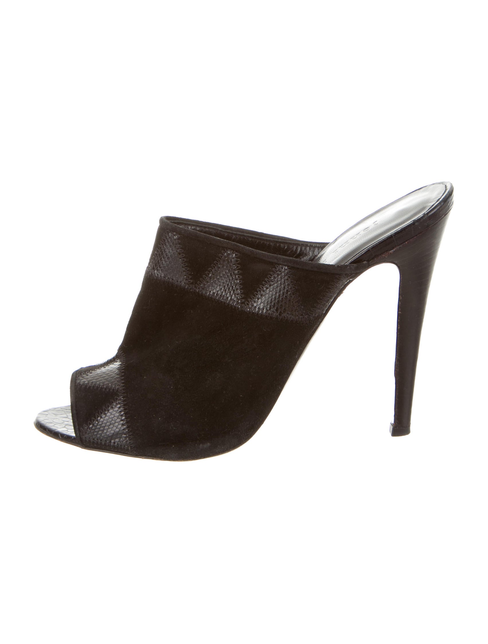 Jenni Kayne Suede Slide Sandals - Shoes - WJK22955 | The RealReal