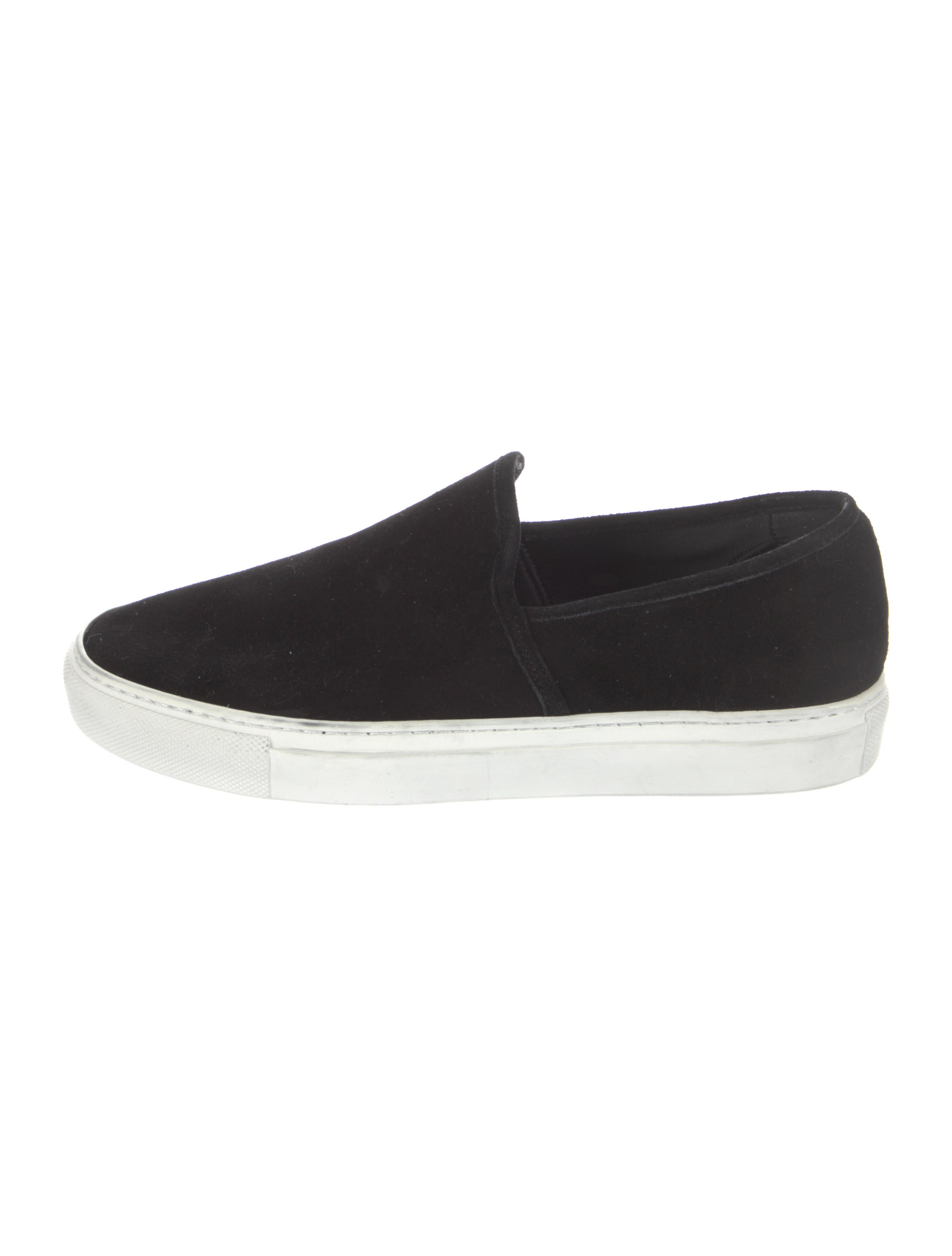 Jenni Kayne Suede Sneakers - Black Sneakers, Shoes - WJK47215 | The ...