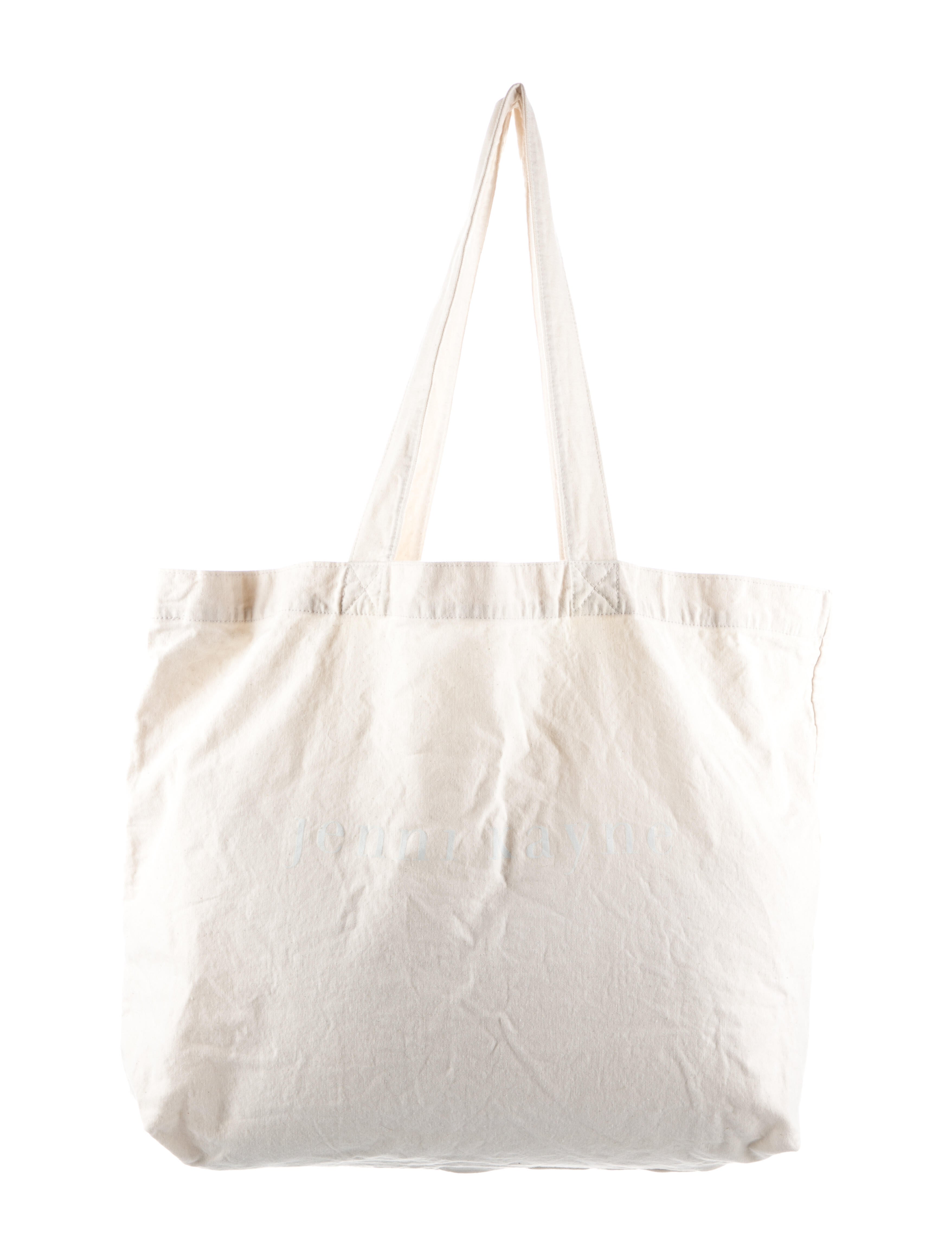 Jenni Kayne Canvas Tote Bag - White Totes, Handbags - WJK48844 | The ...