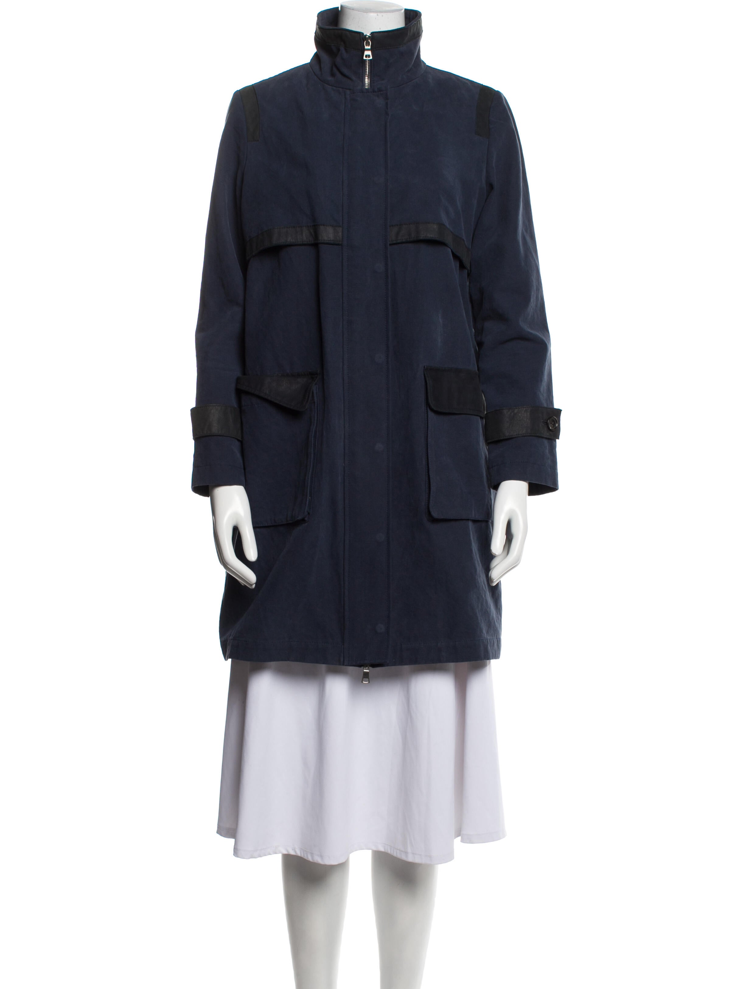 Jenni Kayne Utility Jacket - Blue Jackets, Clothing - WJK49055 | The ...