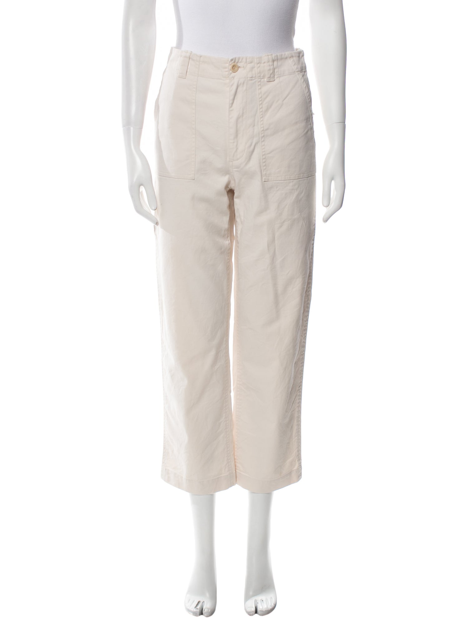 Jenni Kayne Straight Leg Pants - Neutrals, 12.25" Rise Pants, Clothing ...