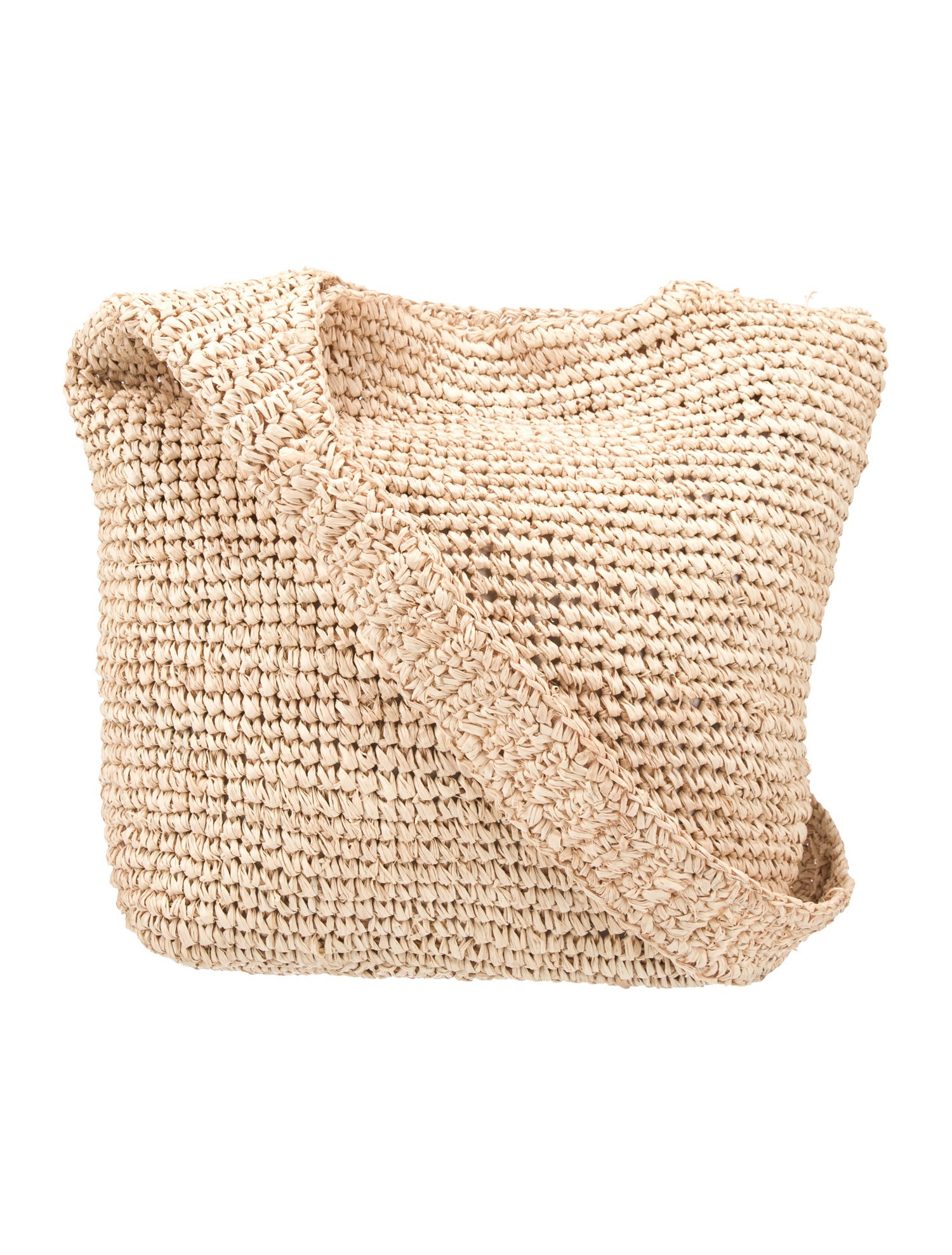 Jenni Kayne Raffia Shoulder Bag w/ Tags - Neutrals Shoulder Bags ...