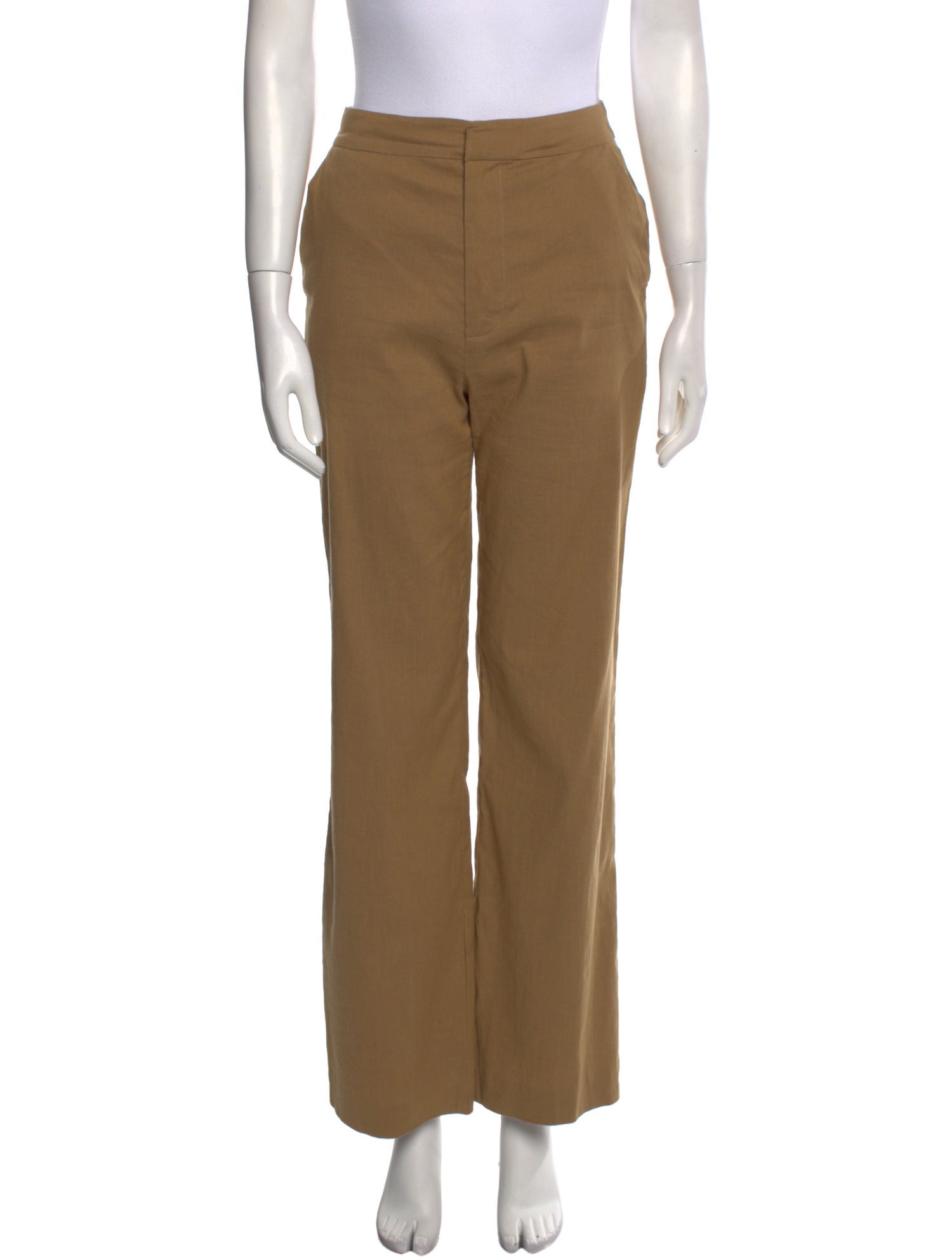 Jenni Kayne Linen Wide Leg Pants - Neutrals, 11.75" Rise Pants ...