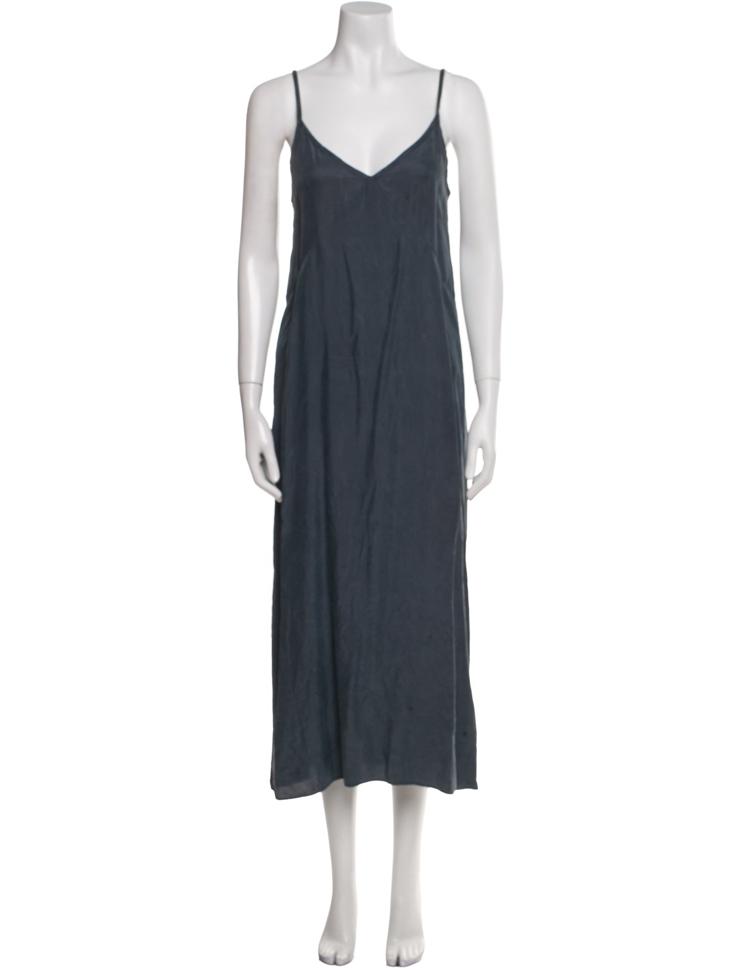 Jenni Kayne V-Neck Long Dress - Blue Dresses, Clothing - WJK89829 | The ...