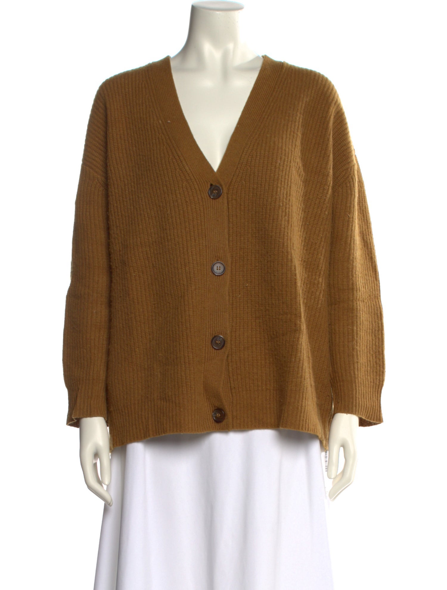 Jenni Kayne Cashmere V-Neck Sweater - Brown Knitwear, Clothing ...