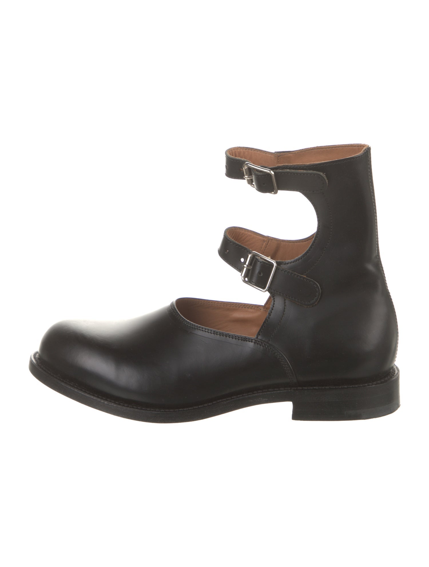 John Moore Reimagined Leather Boots - Black Boots, Shoes - WJOED20010 ...